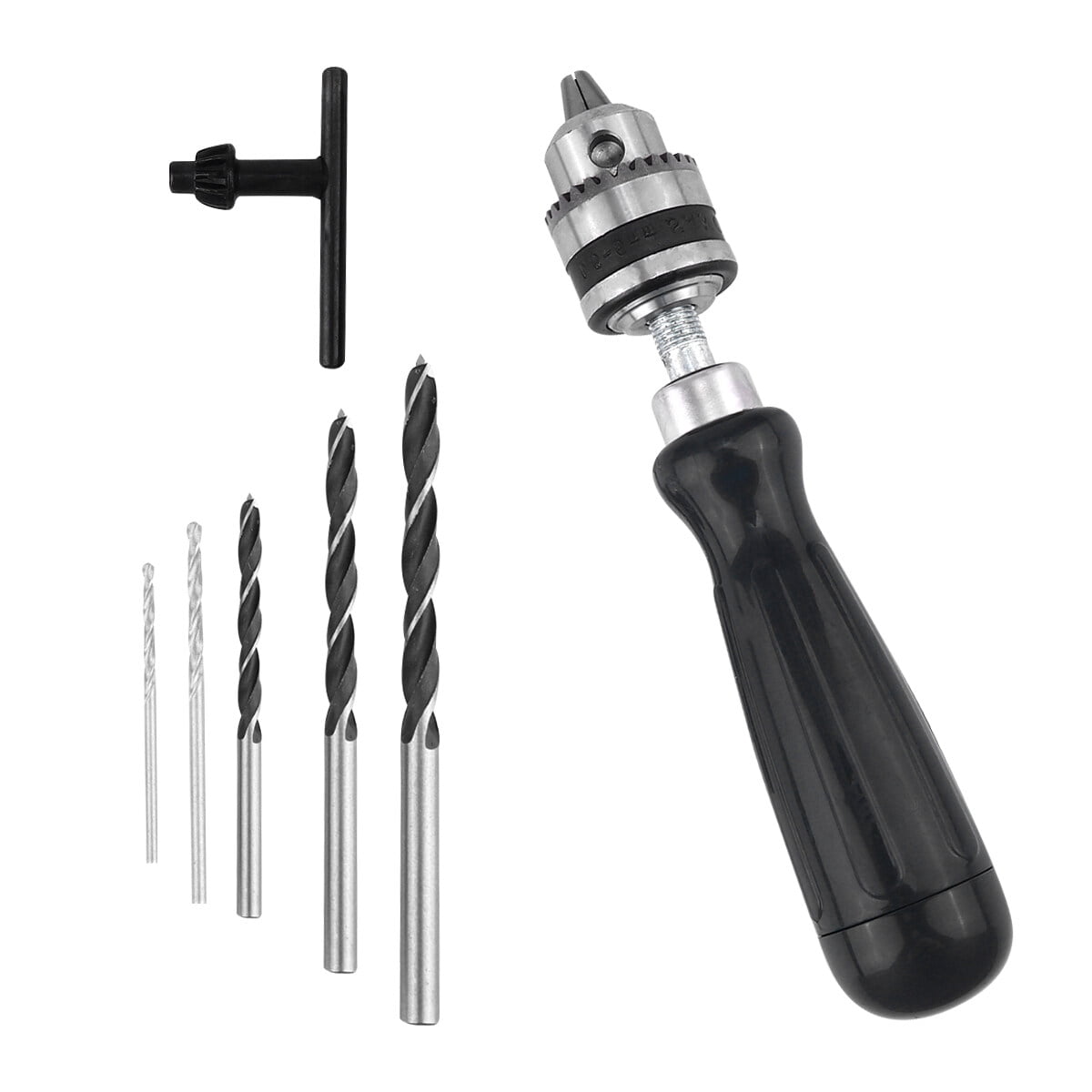 Mobutofu 7Pcs Pin Vise Hand Drill Bits Set in Carbon Steel for Resin ...