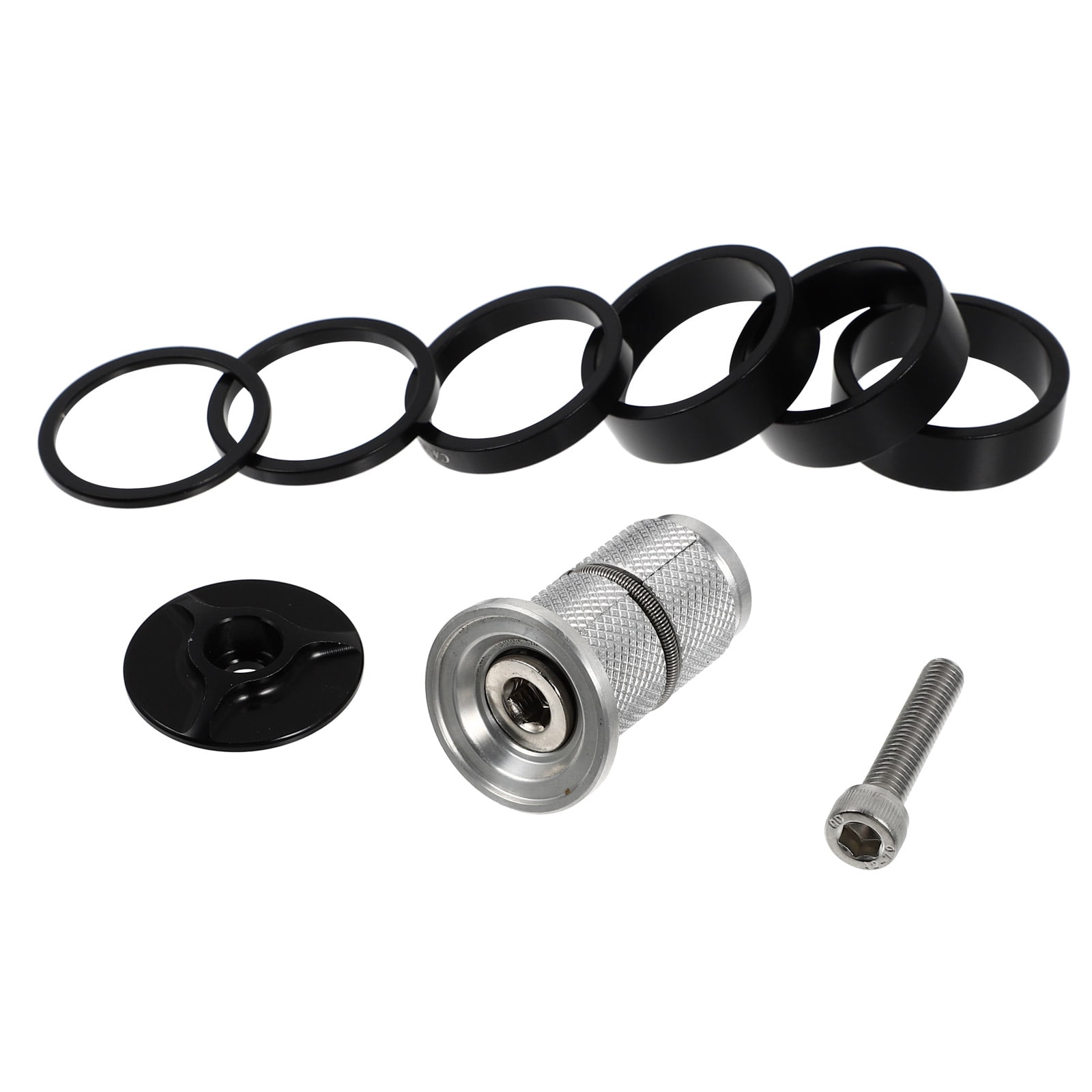 Mobutofu Bike Maintenance 1 Set Black Aluminum Front Fork Washer ...