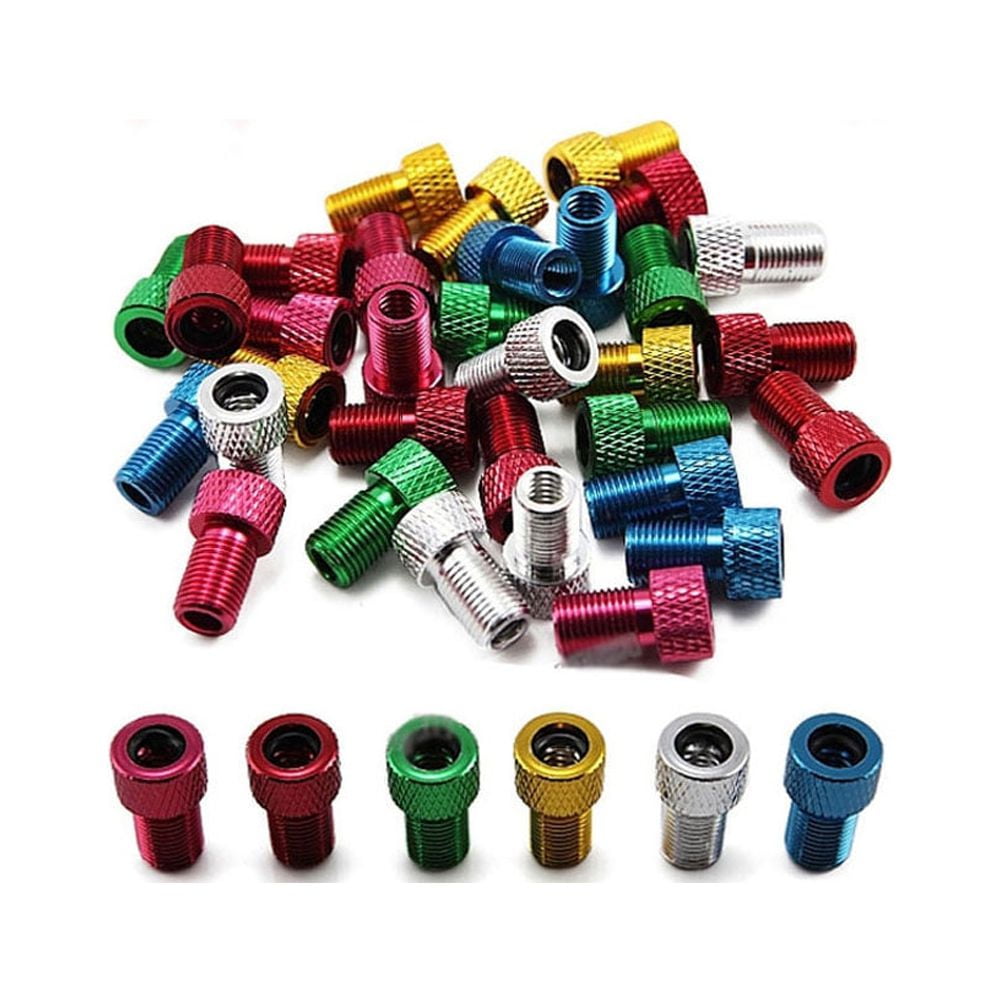 Mobutofu Bike Tire Adapter 10Set for Bicycle Riding Assorted Color ...