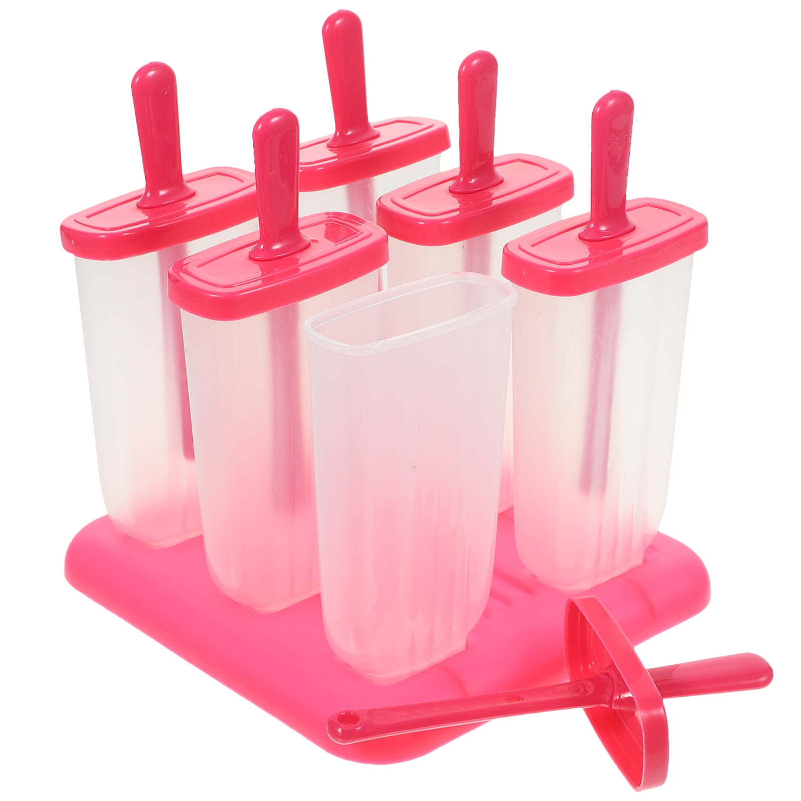 Mobutofu Cell Shaped Reusable Ice Cream With Base Make Pops At Easy To ...