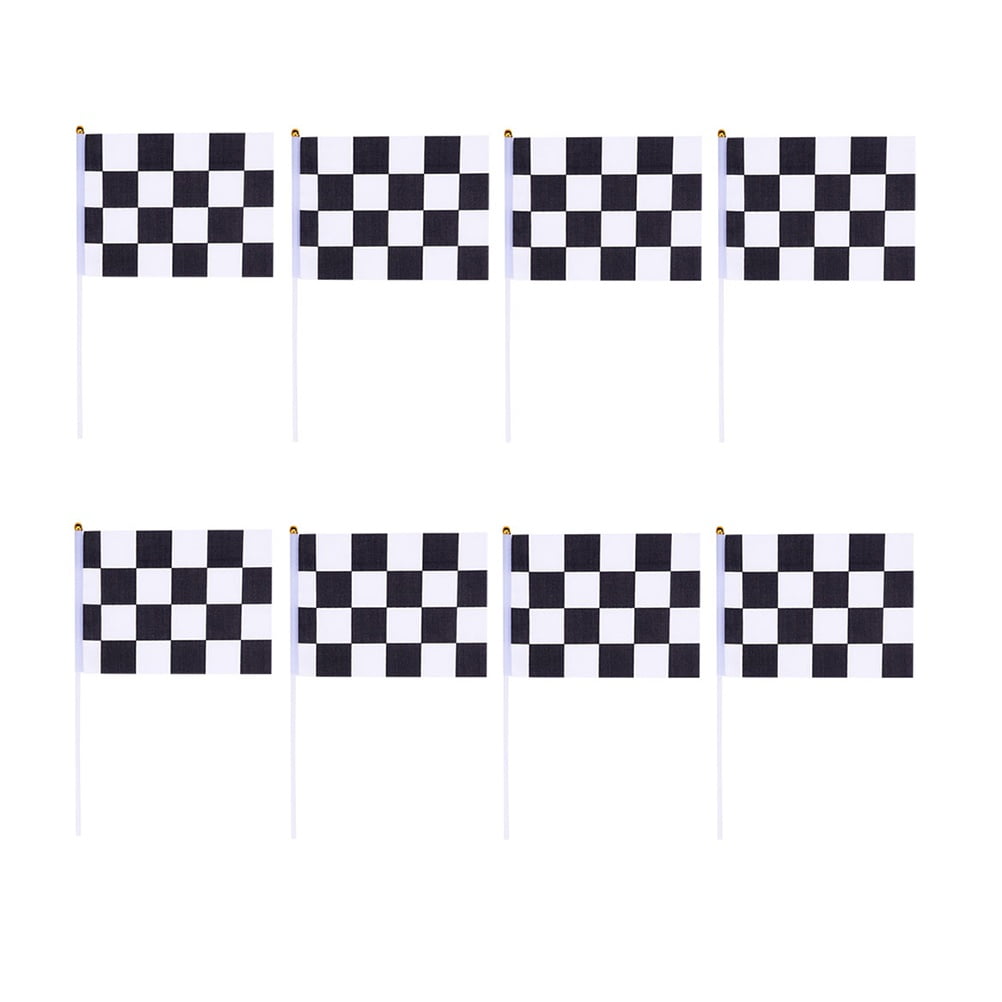 Mobutofu Chequered Banner Waving Flags for Car Racing and Football ...