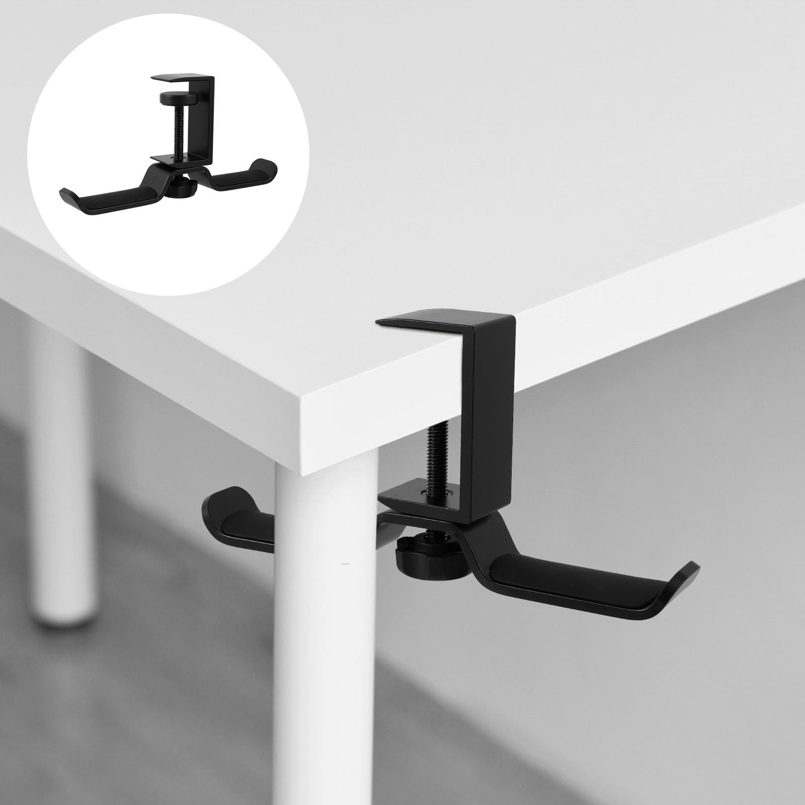 Mobutofu Desk Headphone Hanger 1Pack Under Table Headphone Rack for ...