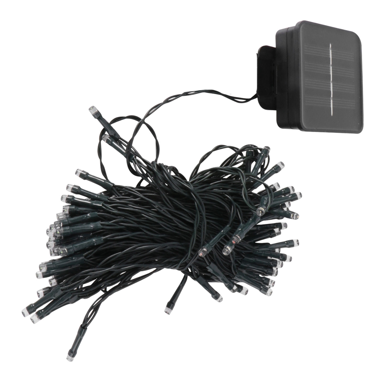 Mobutofu Garden Solar Lights 100 Beads Colorful LED String Light 10M ...