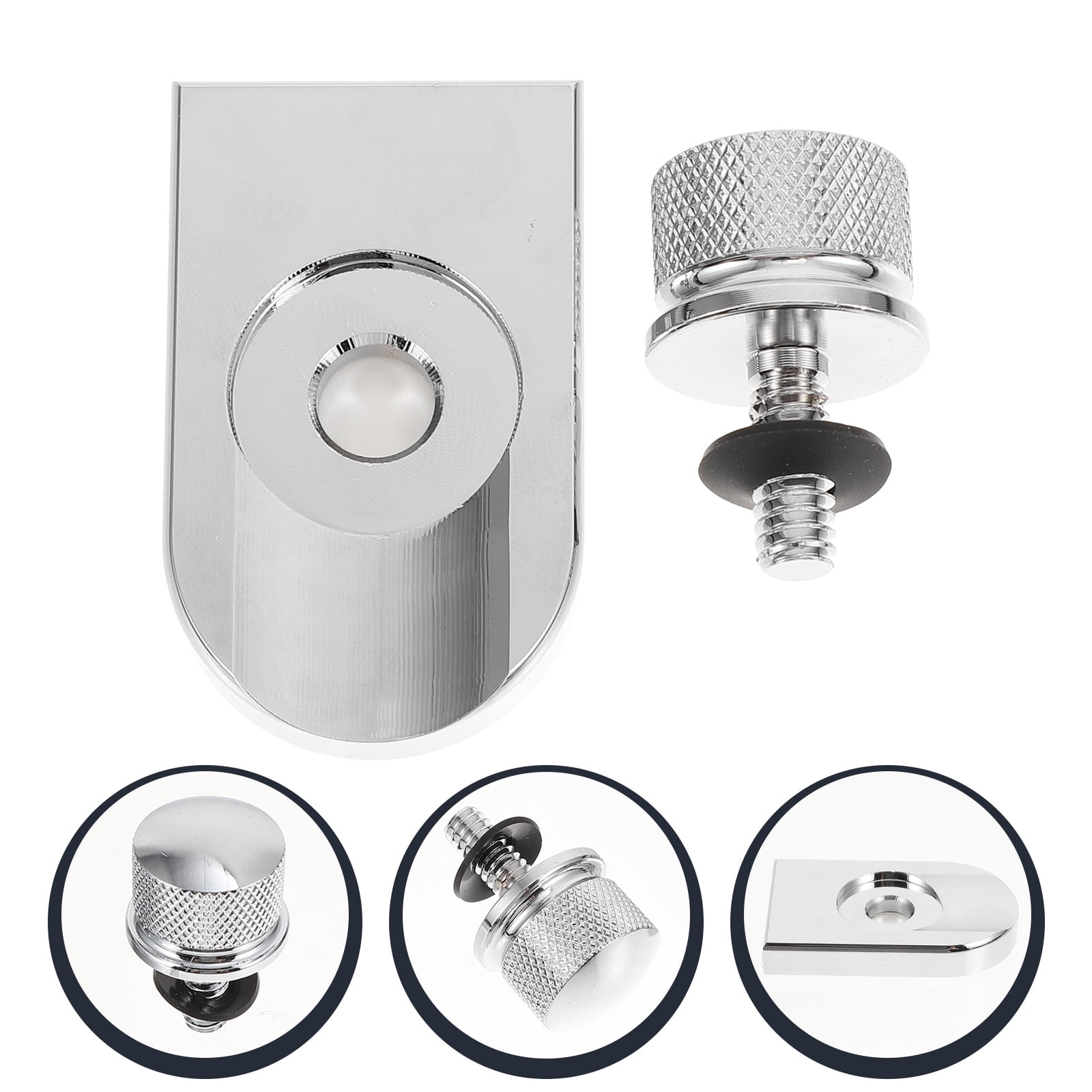 Mobutofu Motorcycle Seat Bolt 1Pcs Aluminum Alloy Screw Nut 5x3x0.8cm ...