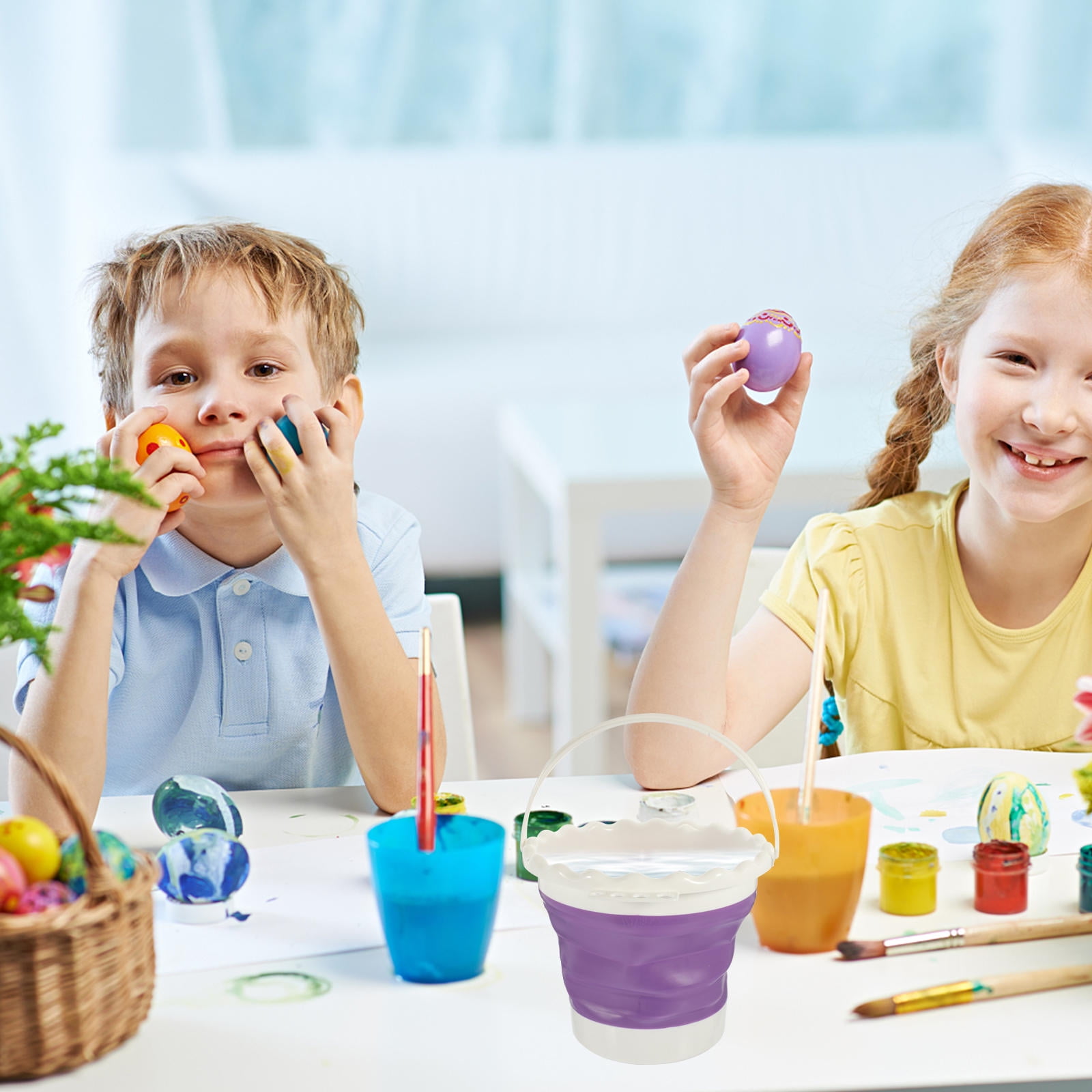 Mobutofu Multi Color Wash Pen Bucket 1Pack for Watercolor Pencils ...