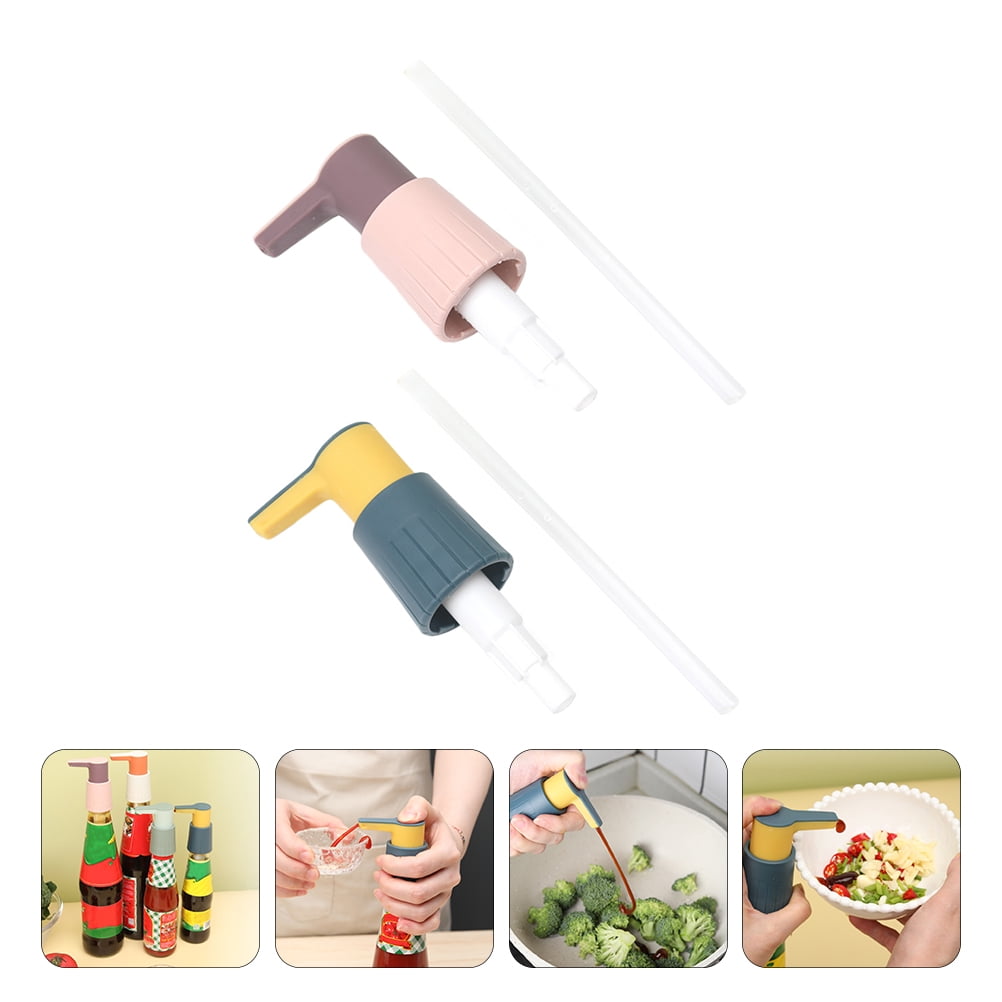 Mobutofu Oyster Sauce Bottle Squeezer 2Pack Kitchen Ketchup Nozzle ...