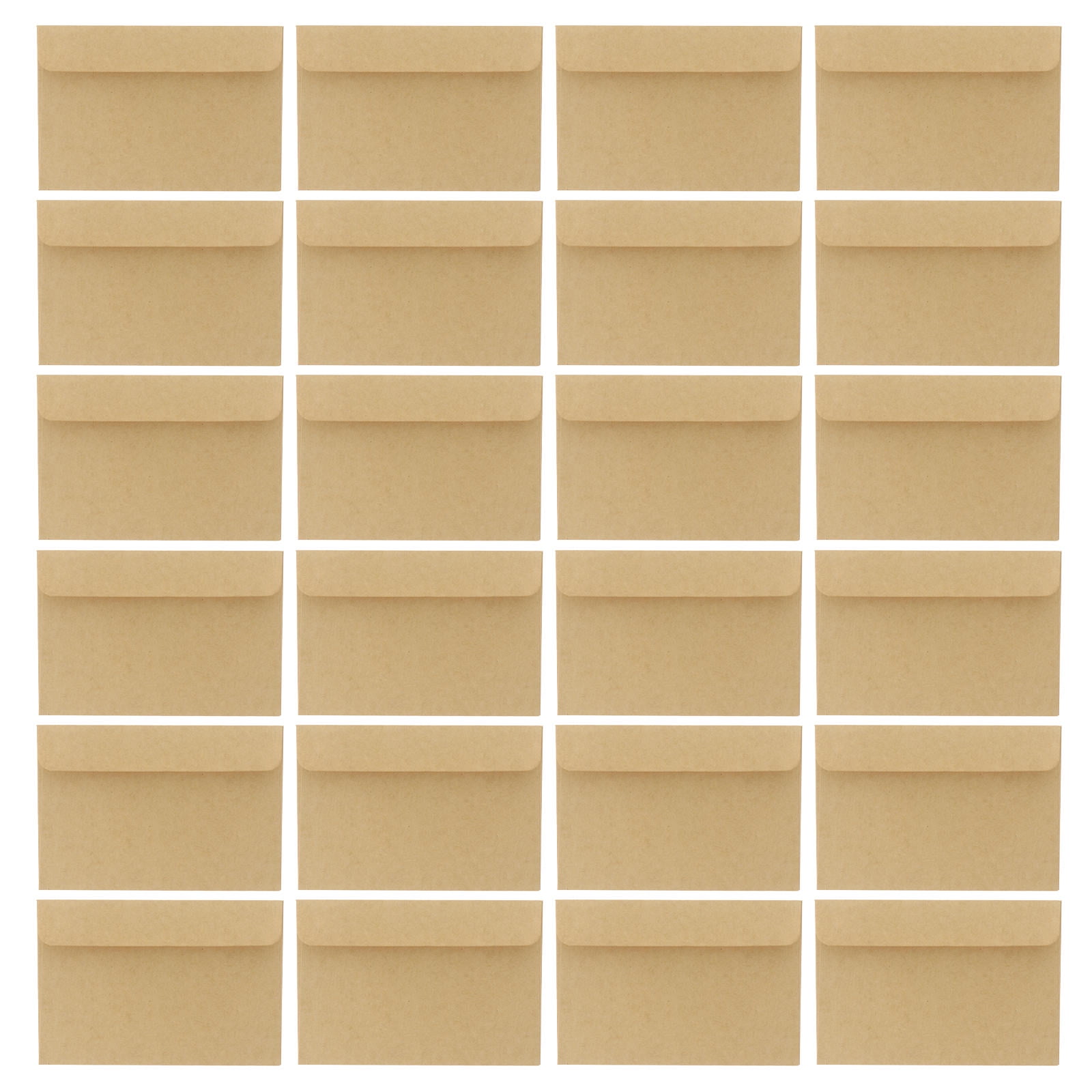 Mobutofu Paper Envelopes 16X11cm 50Set for Business and Personal Use ...
