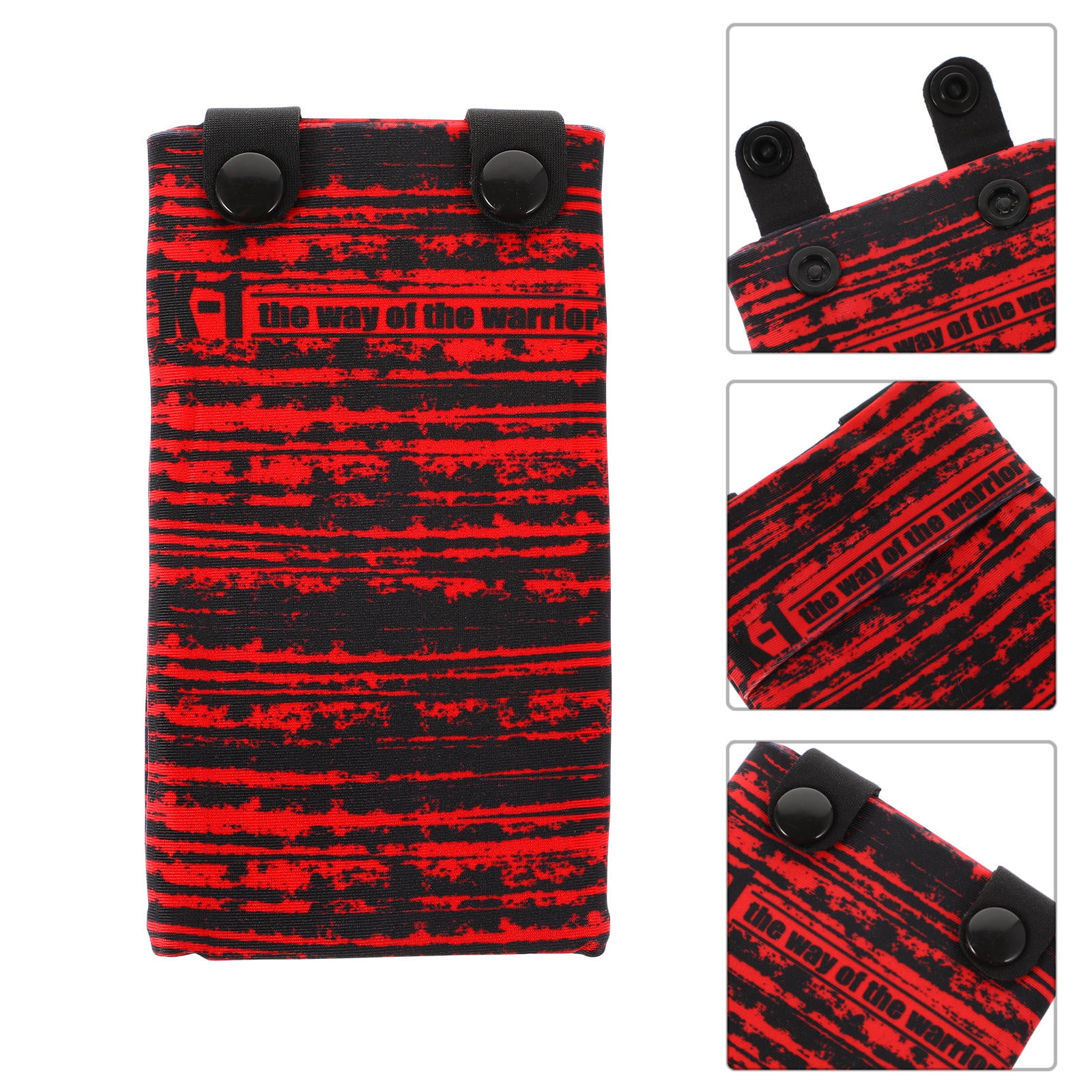 Mobutofu Red Wrist Pouch with Storage 1Pack - Walmart.com