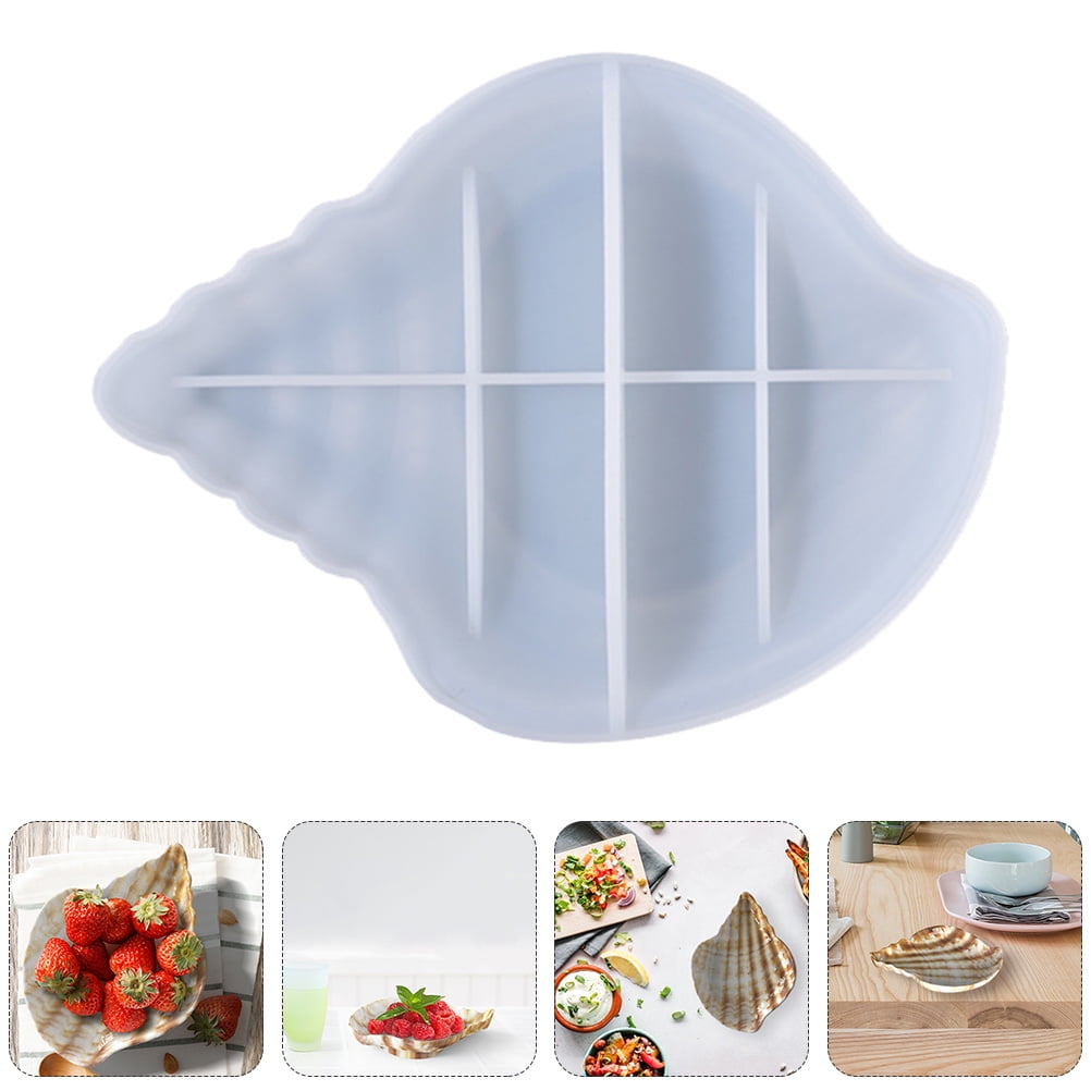 Mobutofu Silicone Molds 1Pack Seashell Shape for Resin Casting and DIY ...
