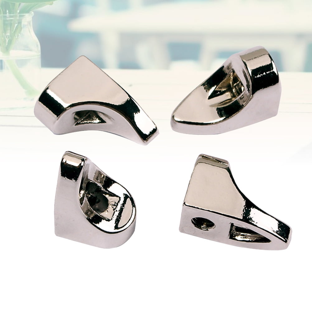 Mobutofu Silver Banjo Bracket 4Pcs Zinc Alloy U Shaped Brackets for ...