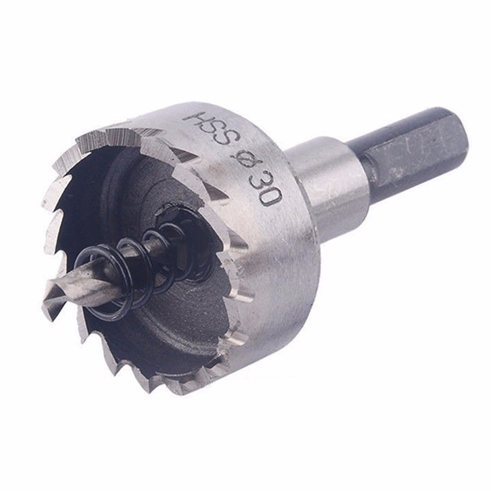 Mobutofu Stainless Steel 5Pcs Hole Drill Bit Set for Professionals and ...