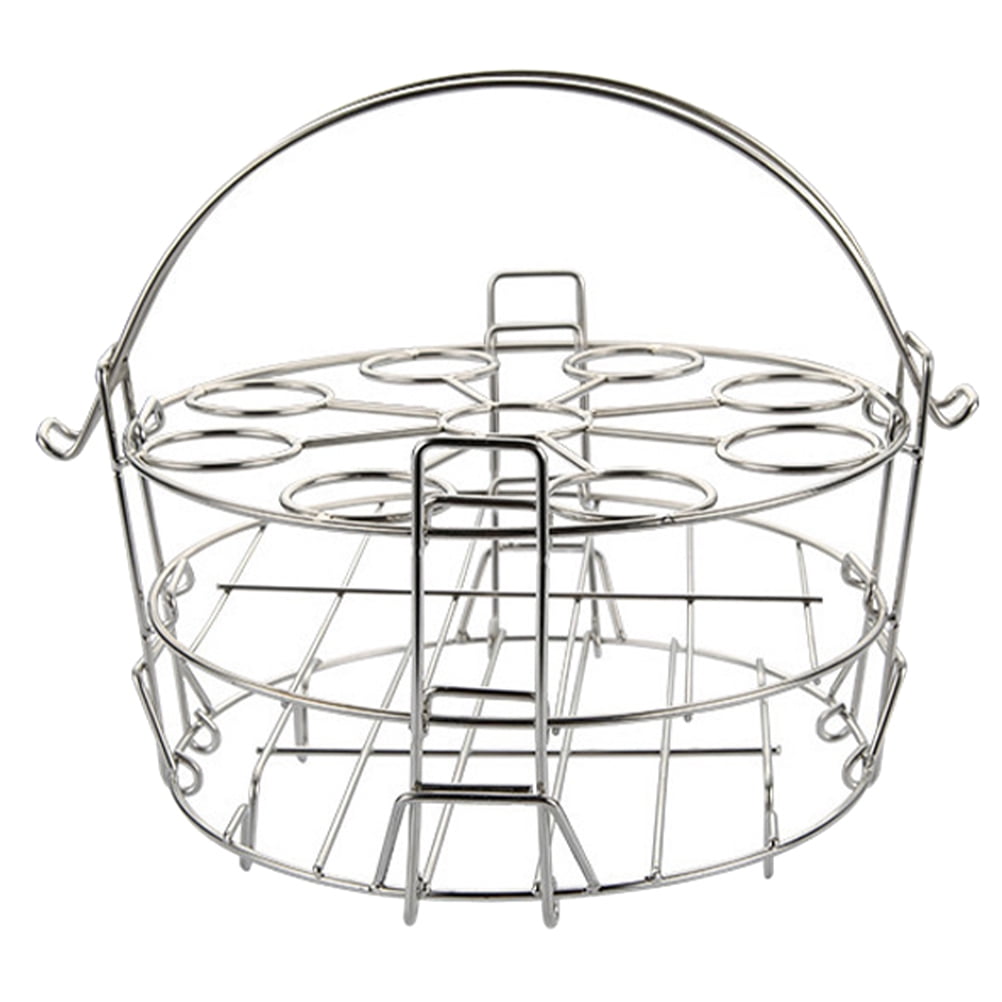 Mobutofu Washable Steamed Boiled Egg Stand Egg Steamer Rack 304 ...