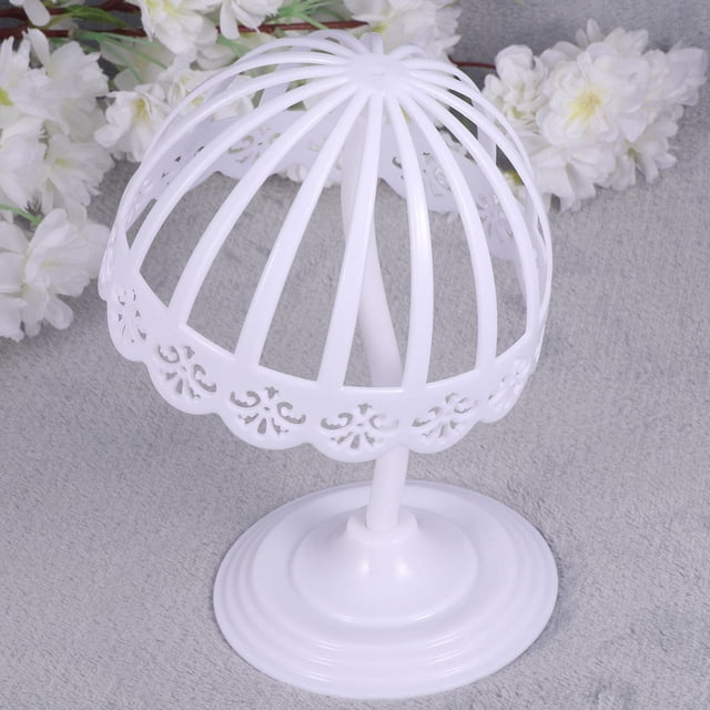 Mobutofu Wig Holder Stand 2Pcs 40Cm Height 20Cm Plastic Hat Display ...