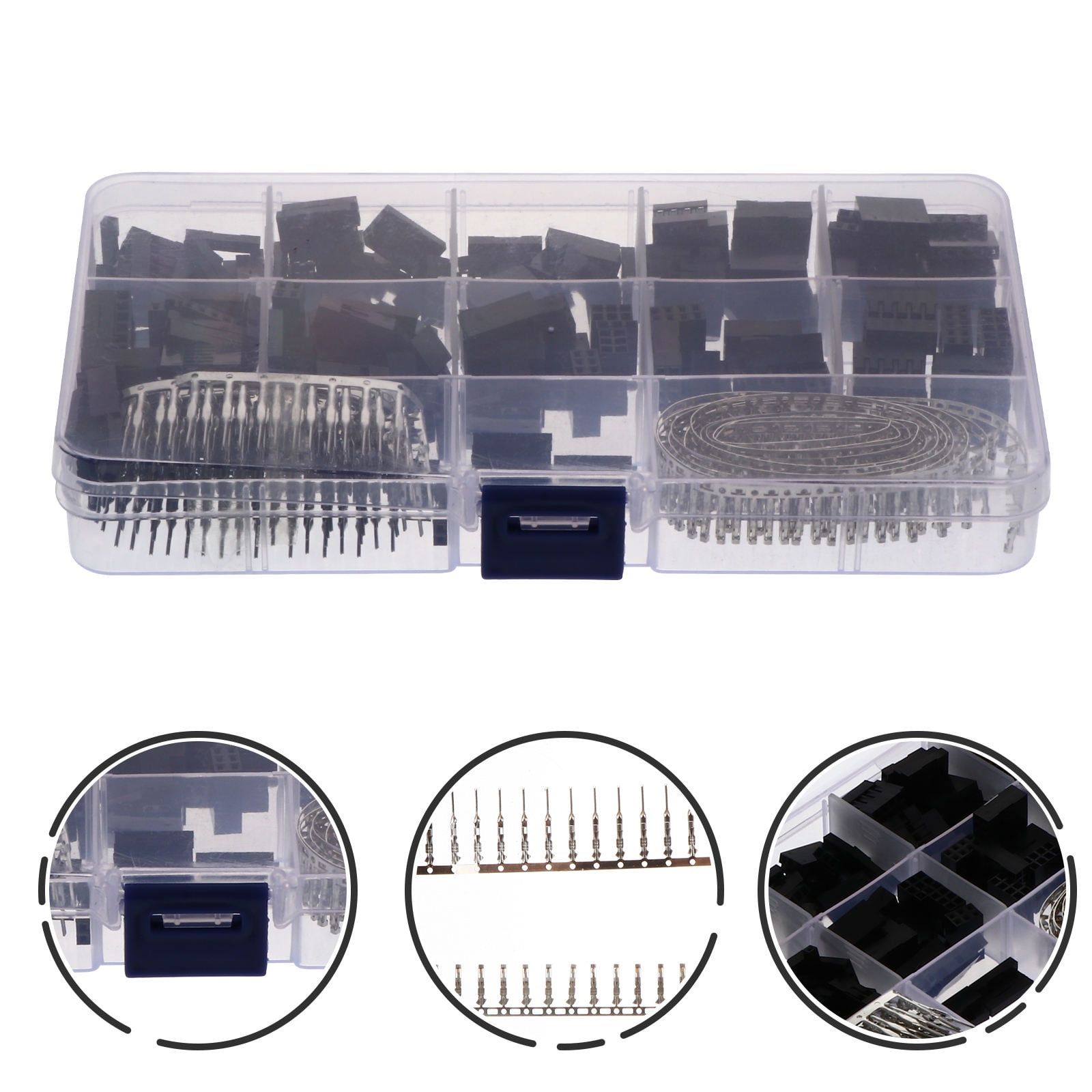Mobutofu Wire Connectors Kit Jumper Cable Pin Header 610Pcs Terminal ...