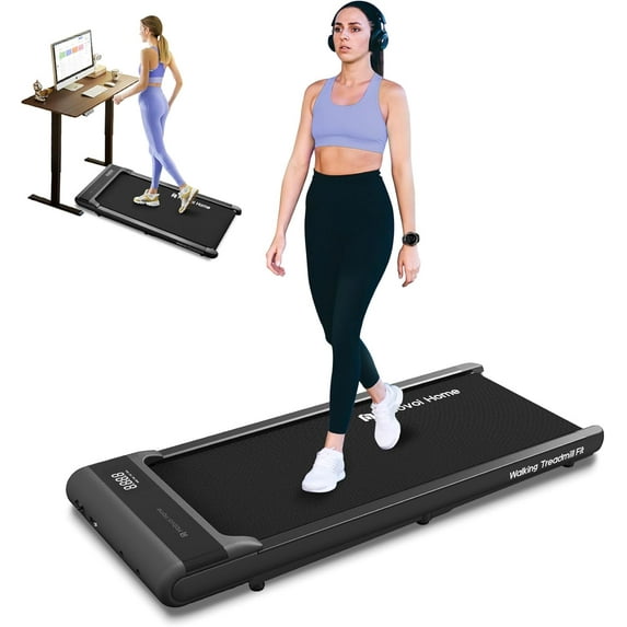 Mobvoi Walking Pad Treadmill Under Desk Compact Portable Treadmills for ...