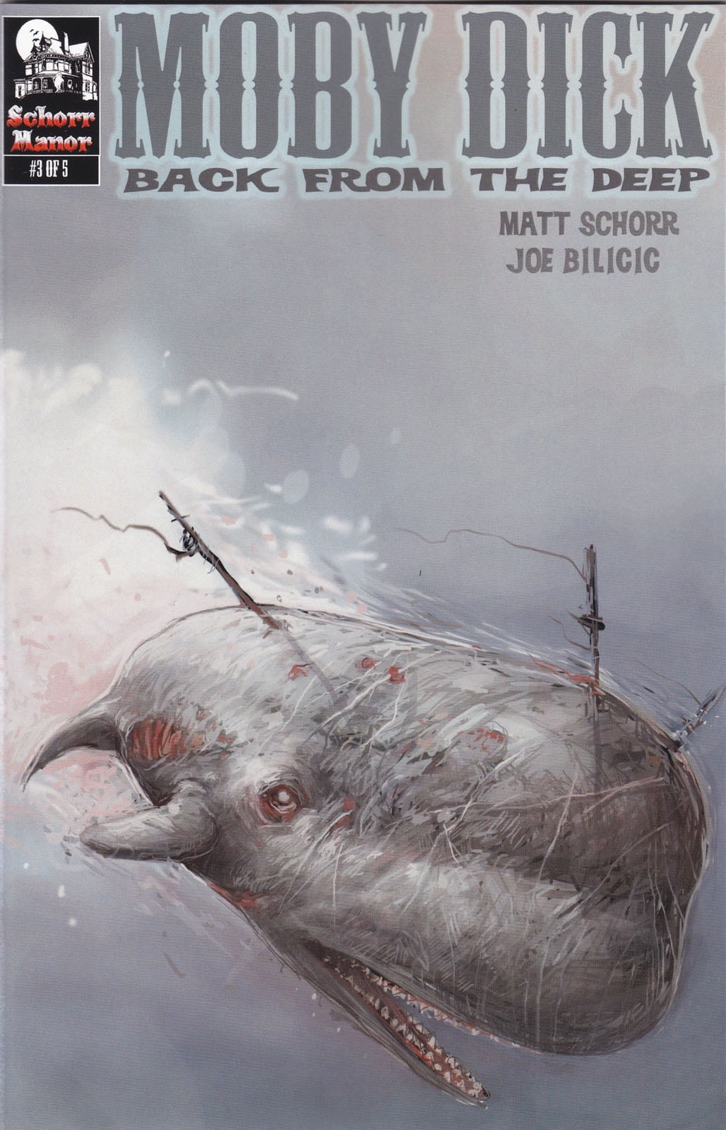 Moby Dick: Back From the Deep #3 VF ; Matt Schorr Comic Book - Walmart.com