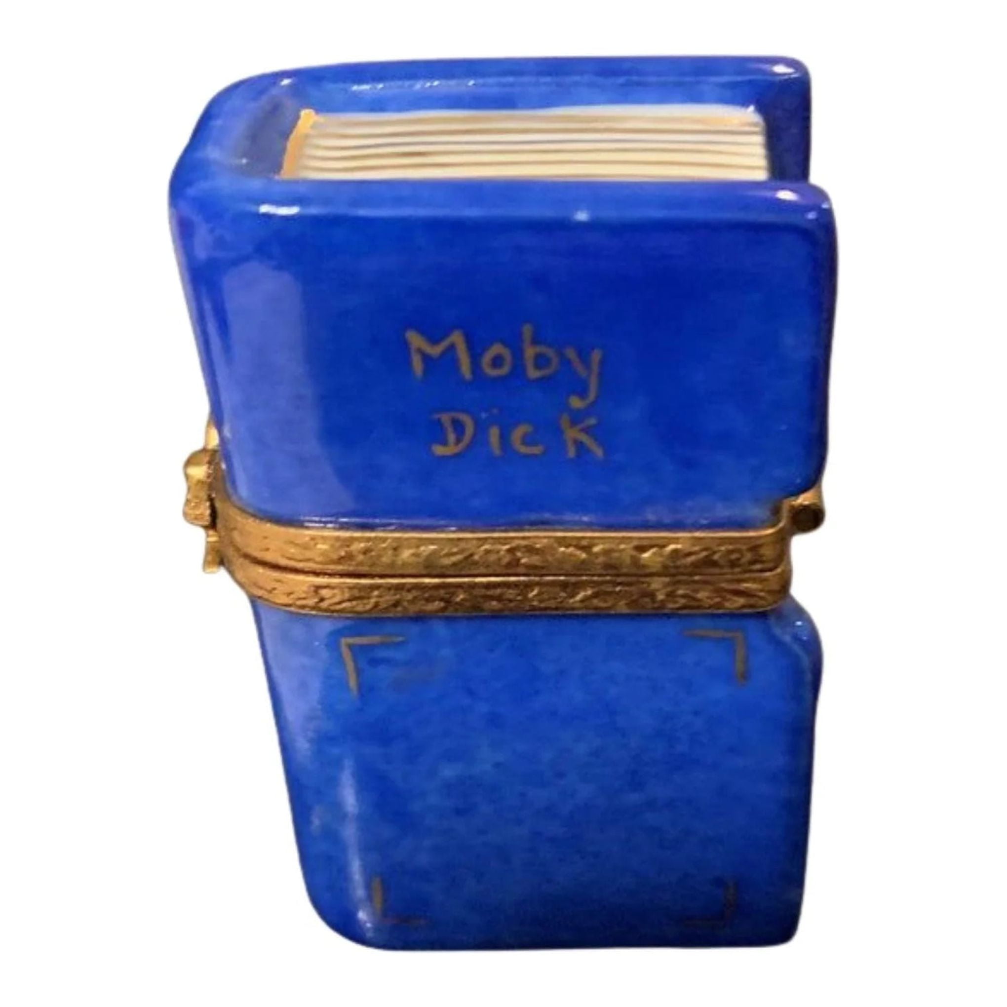 Moby Dick Book Limoges Box Porcelain Figurine - Walmart.com