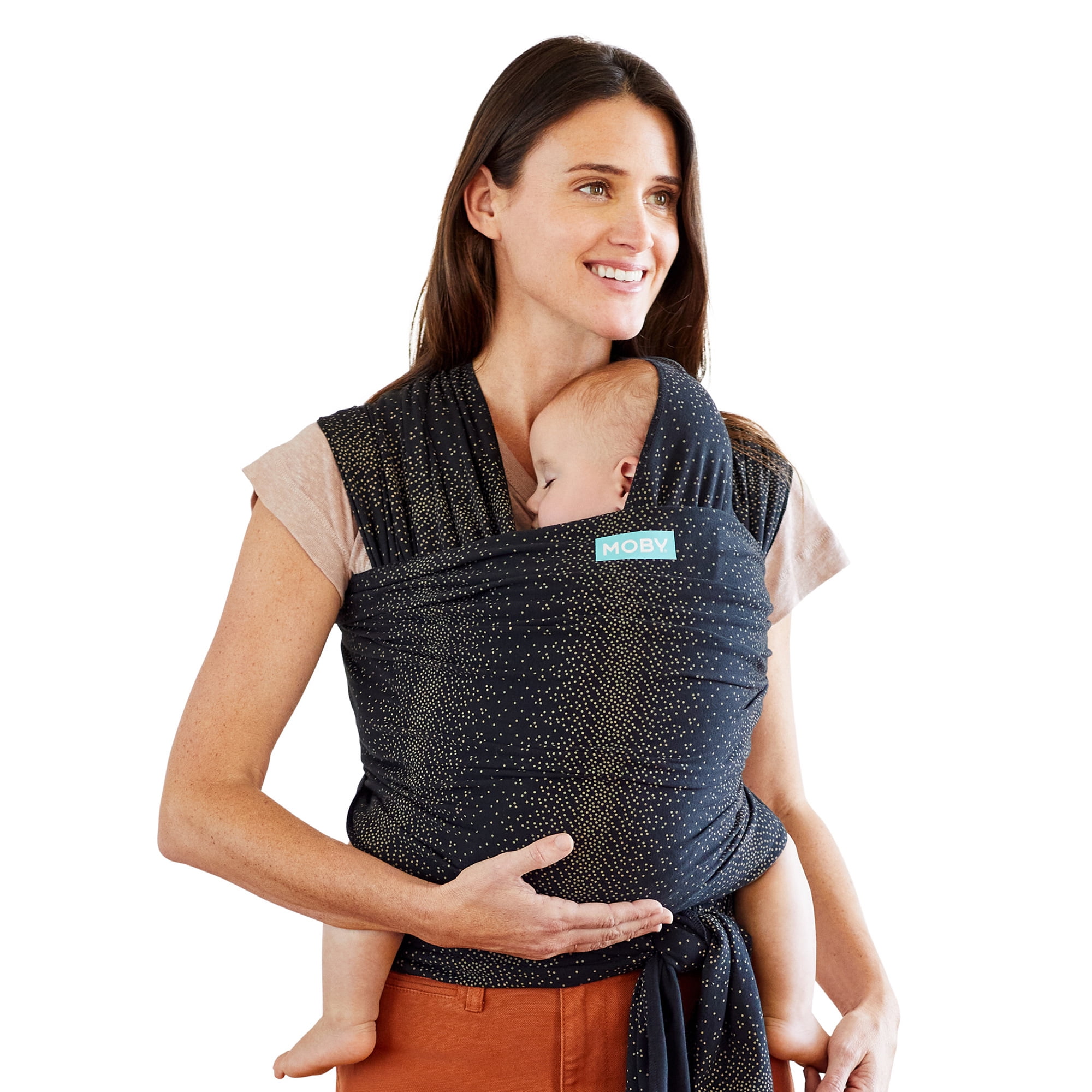 Moby Wrap Classic Baby Wrap Carrier in Fleck - Walmart.com