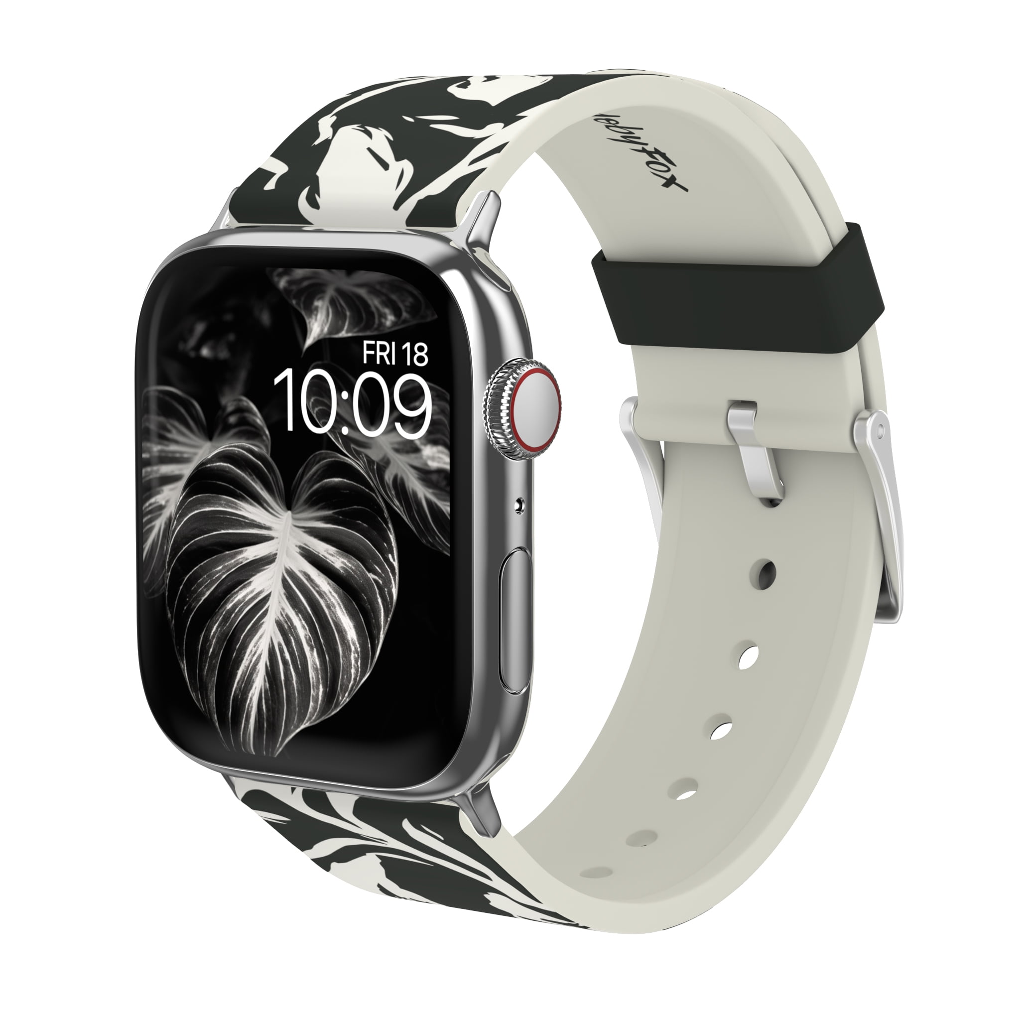 MobyFox Midnight Flora Silicone Watch Band for Apple and Smartwatches ...
