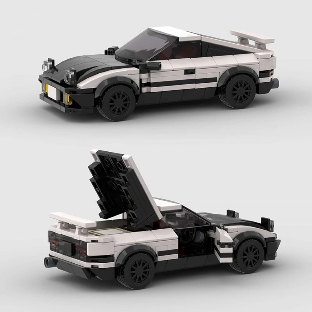 Moc AE86 City Car Speed Champion Building Blocks Sports Racing Car ...