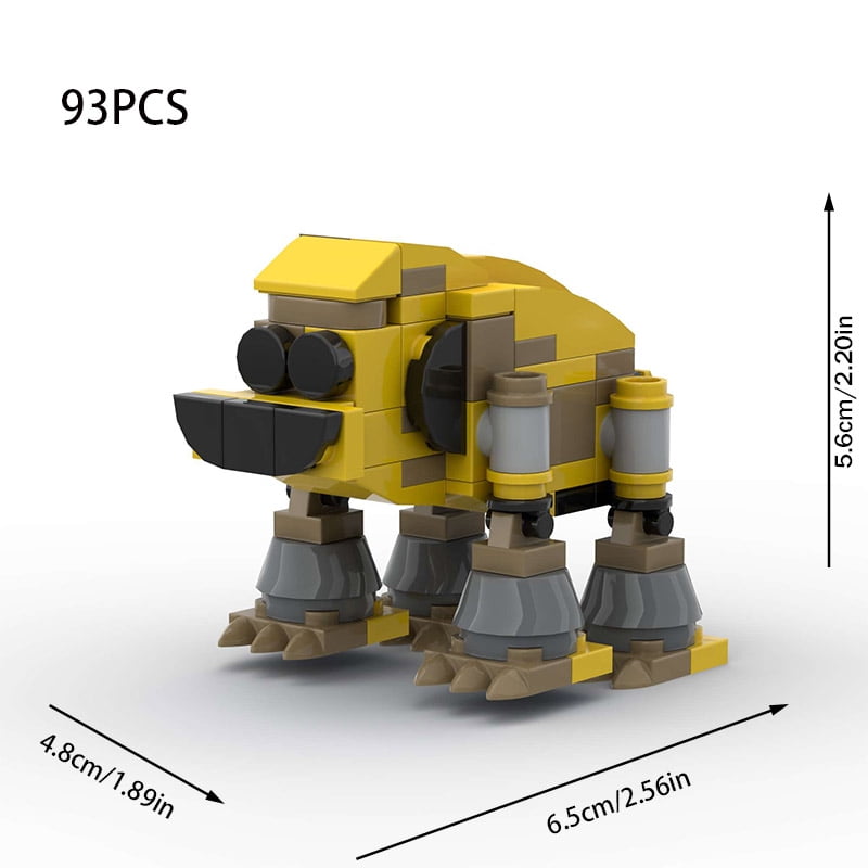 Moc Animals Figures Cute Educational Technique Bricks Kids Toys ...