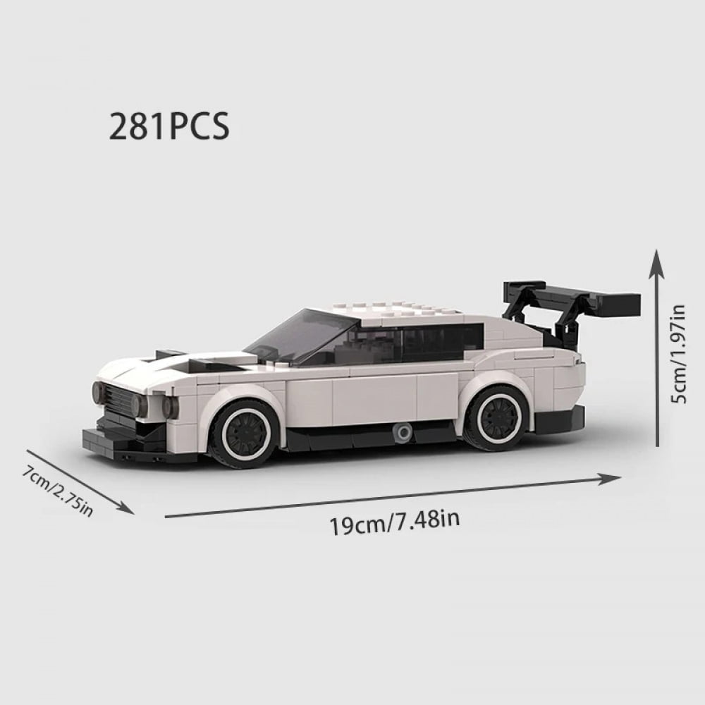 Moc City Car Vehicle Speed Champion Racer ae86 M3 M8 Building Blocks ...