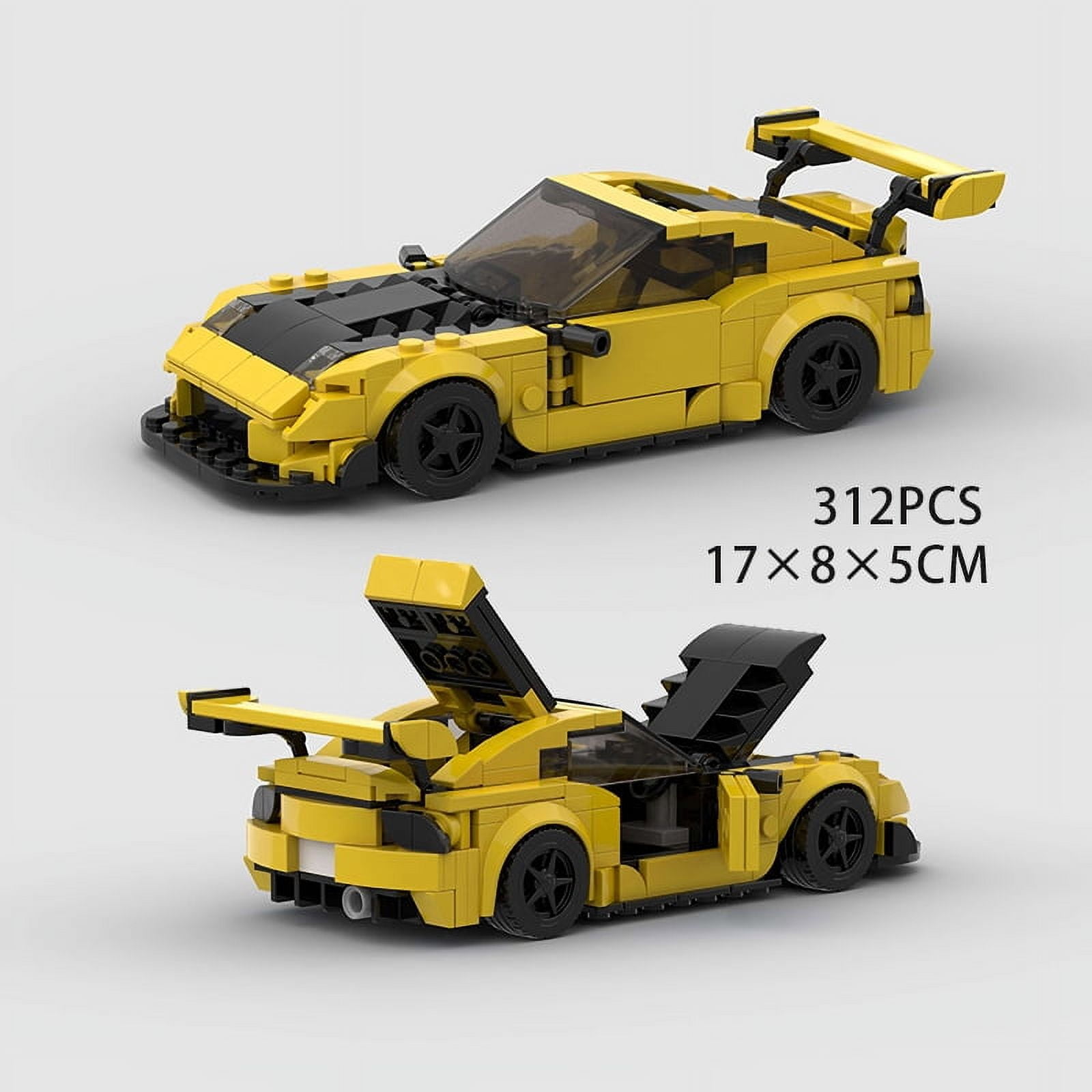 Moc City Car Vehicle Speed Champion Racer ae86 M3 M8 Building Blocks ...