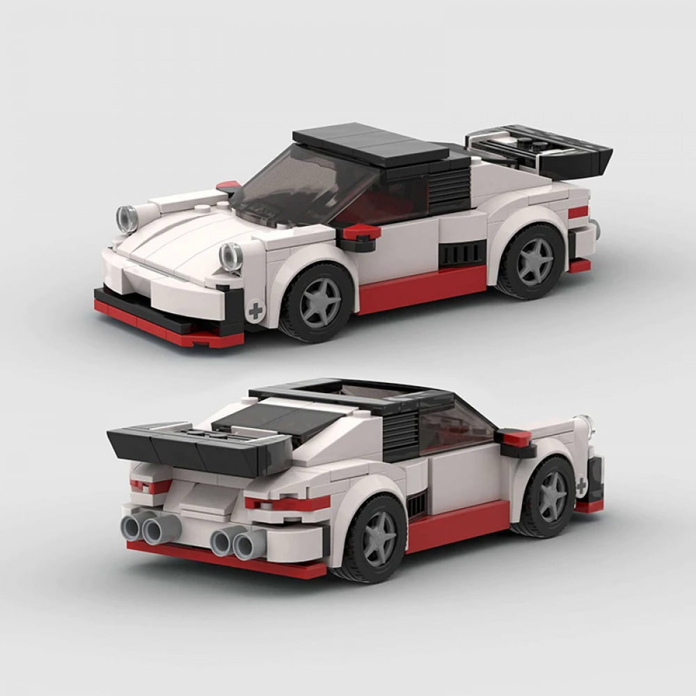 Moc City Vehicle Building Blocks Speed Champions Cars Set Racing Model ...