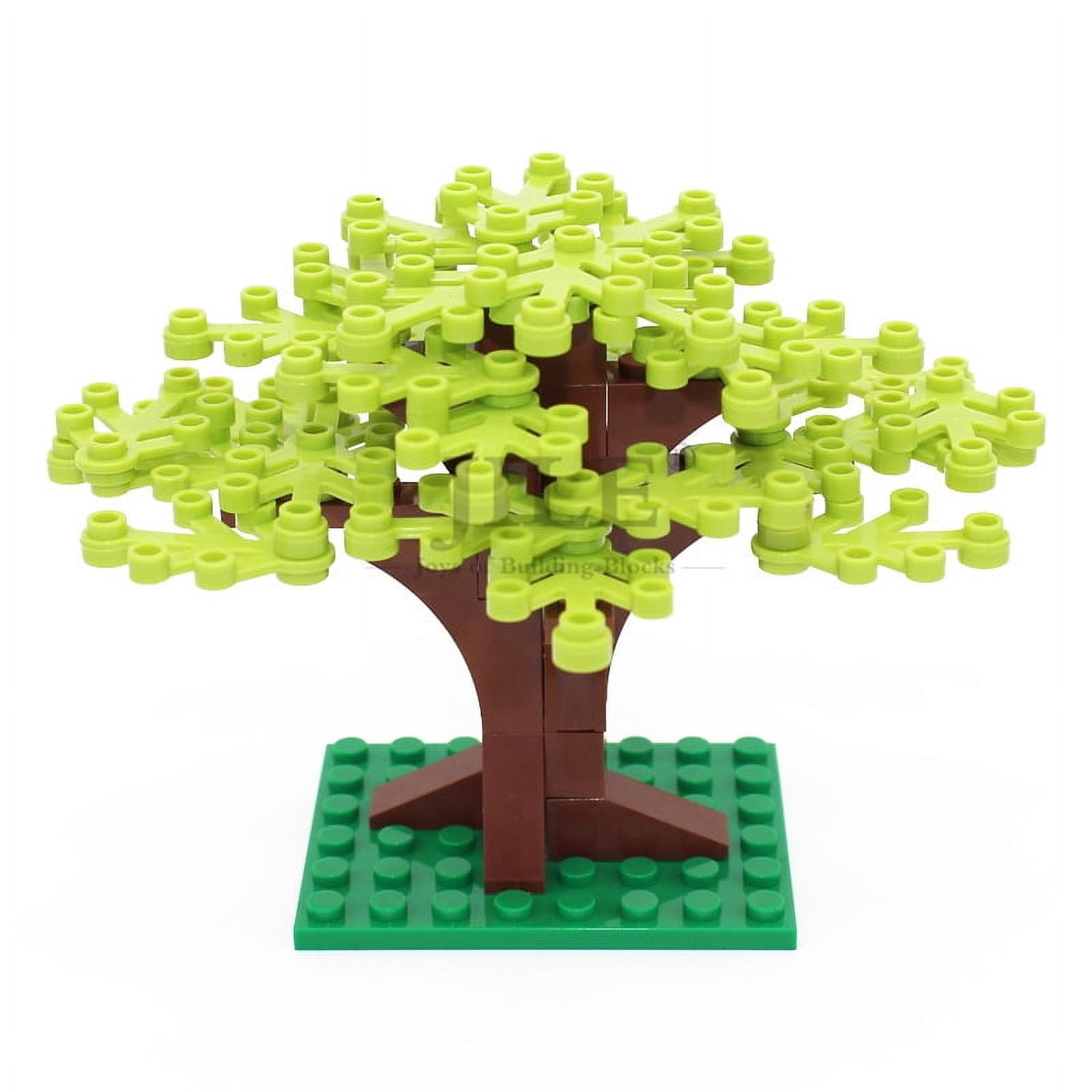 Moc DIY Garden Plants Small Tree 9 Colors Courtyard Enlighten Building ...