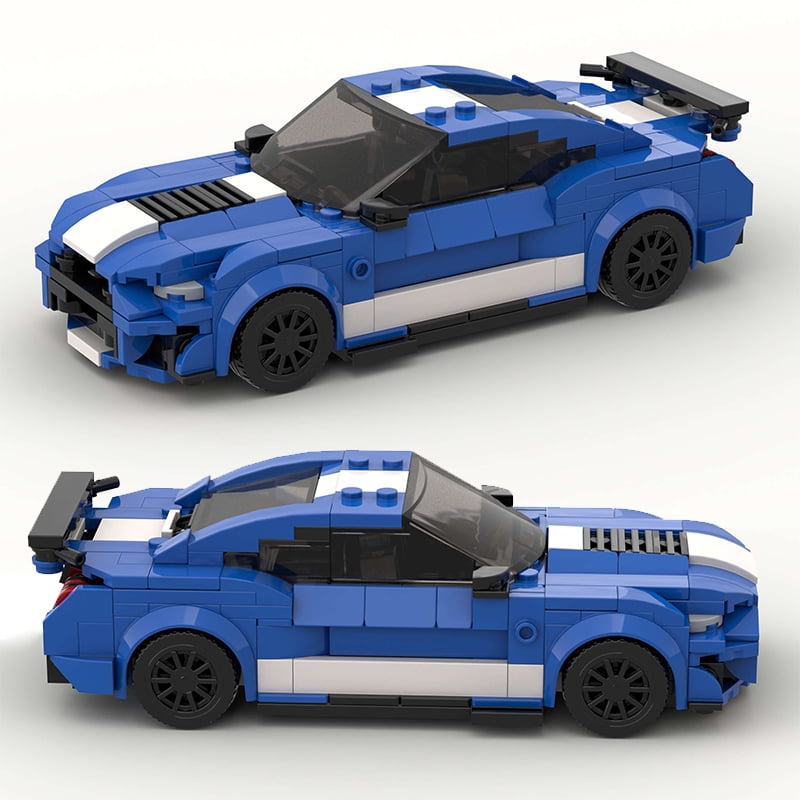 Moc Fute Shelby Mustang GT500 Racing Speed Champion Racer Building ...