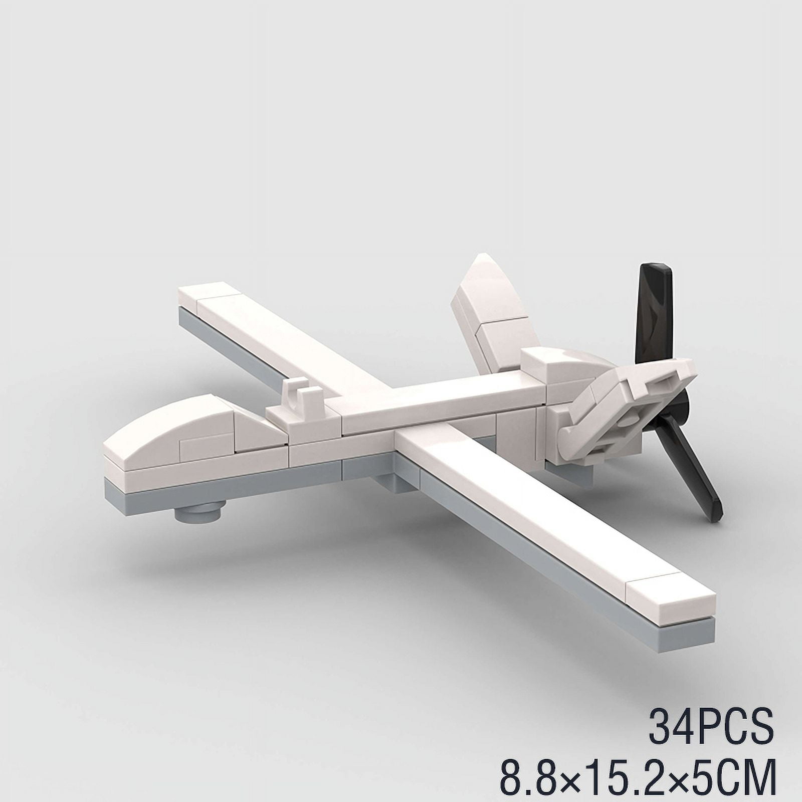 Moc MQ-9 Drone Harvester Fighter Aircraft Plane Military Attacker US ...