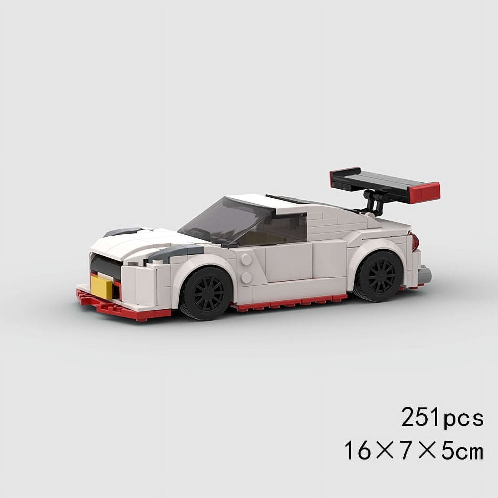 Moc R35 City Speed Champions Cars Racers Building Blocks Sets City ...