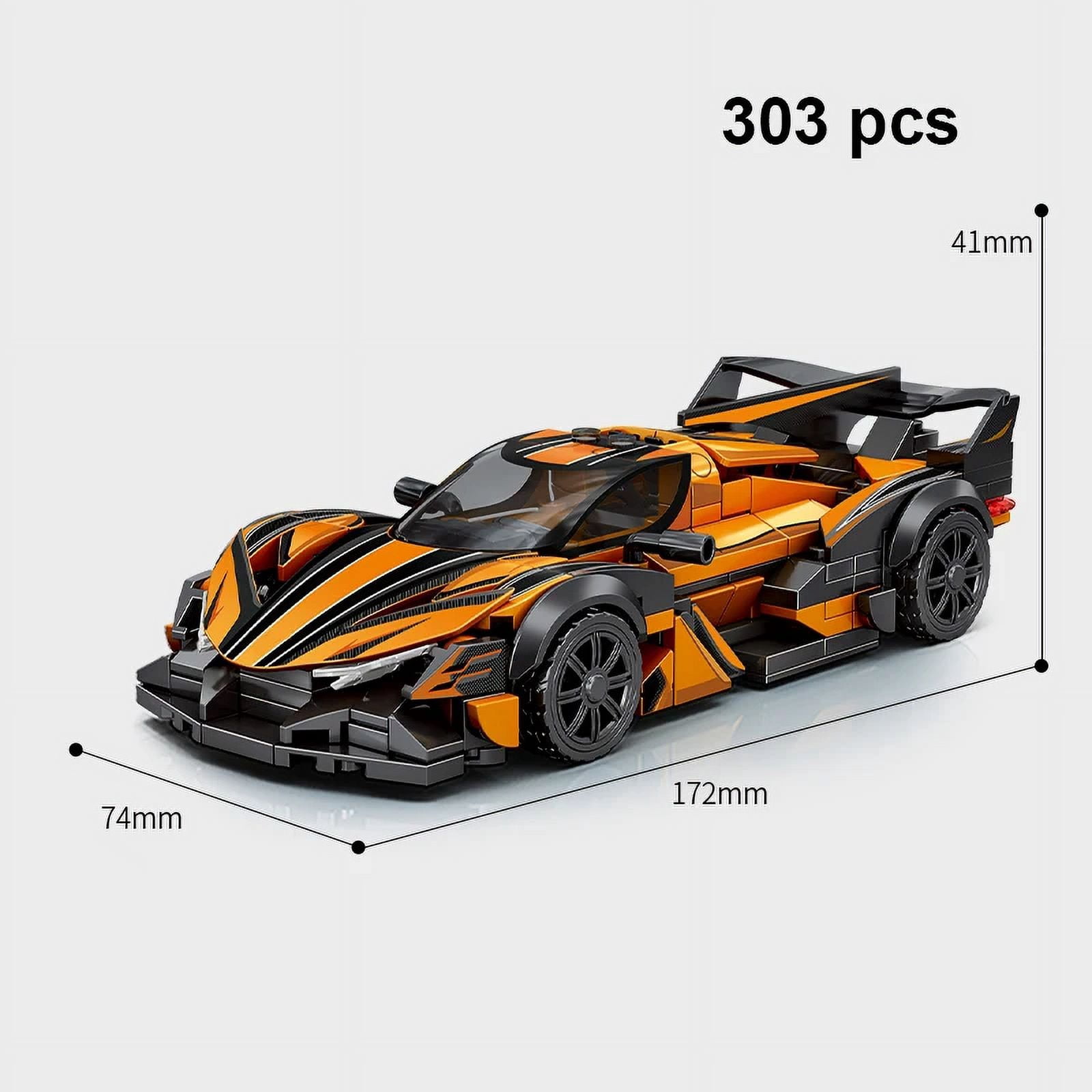 Moc Speed Champion Technical Car City Vehicle Racing Car Building ...