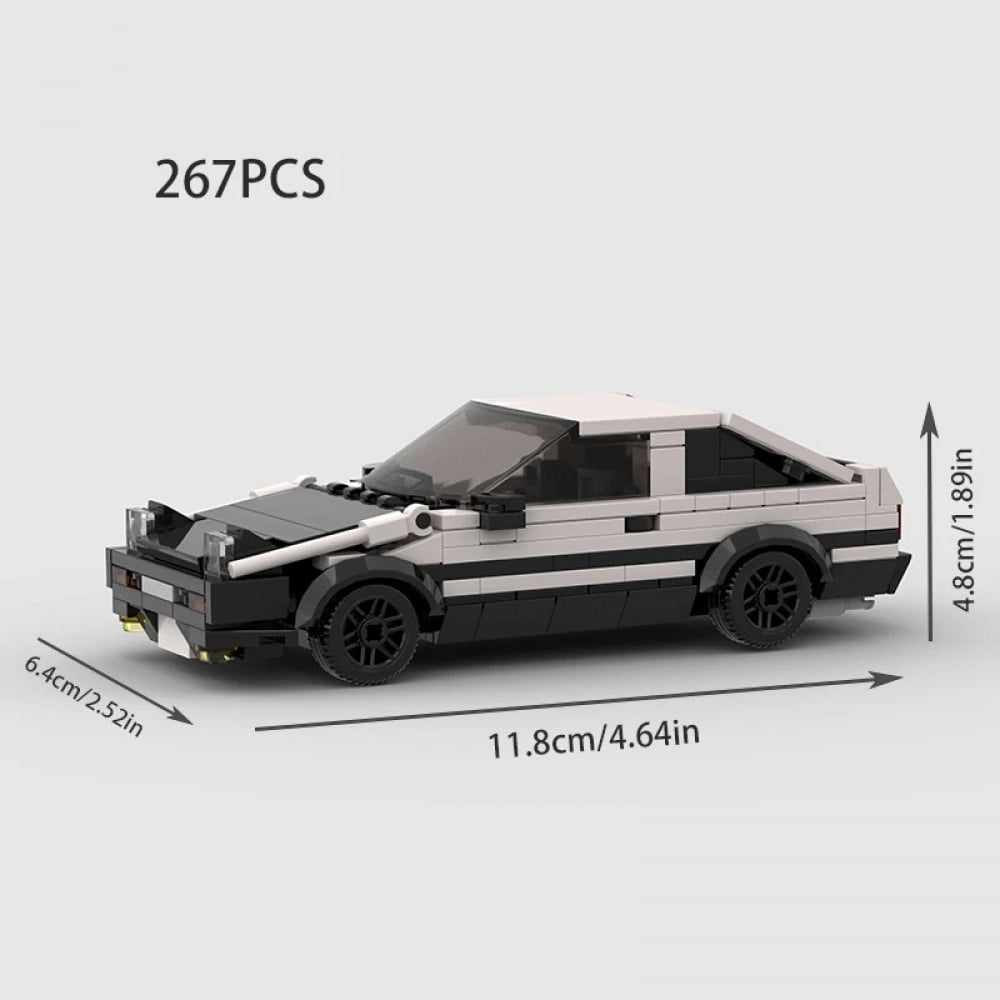 Moc Speed Champions AE86 Cars Racers Building Blocks Sets City Vehicle ...
