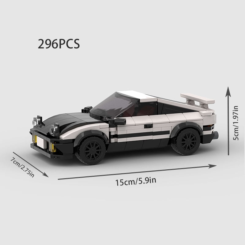 Moc Speed Champions AE86 Cars Racers Building Blocks Sets City Vehicle ...
