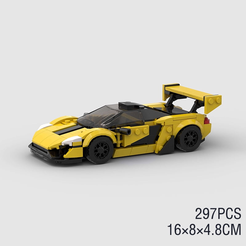 Moc Speed Champions AE86 Cars Racers Building Blocks Sets City Vehicle ...
