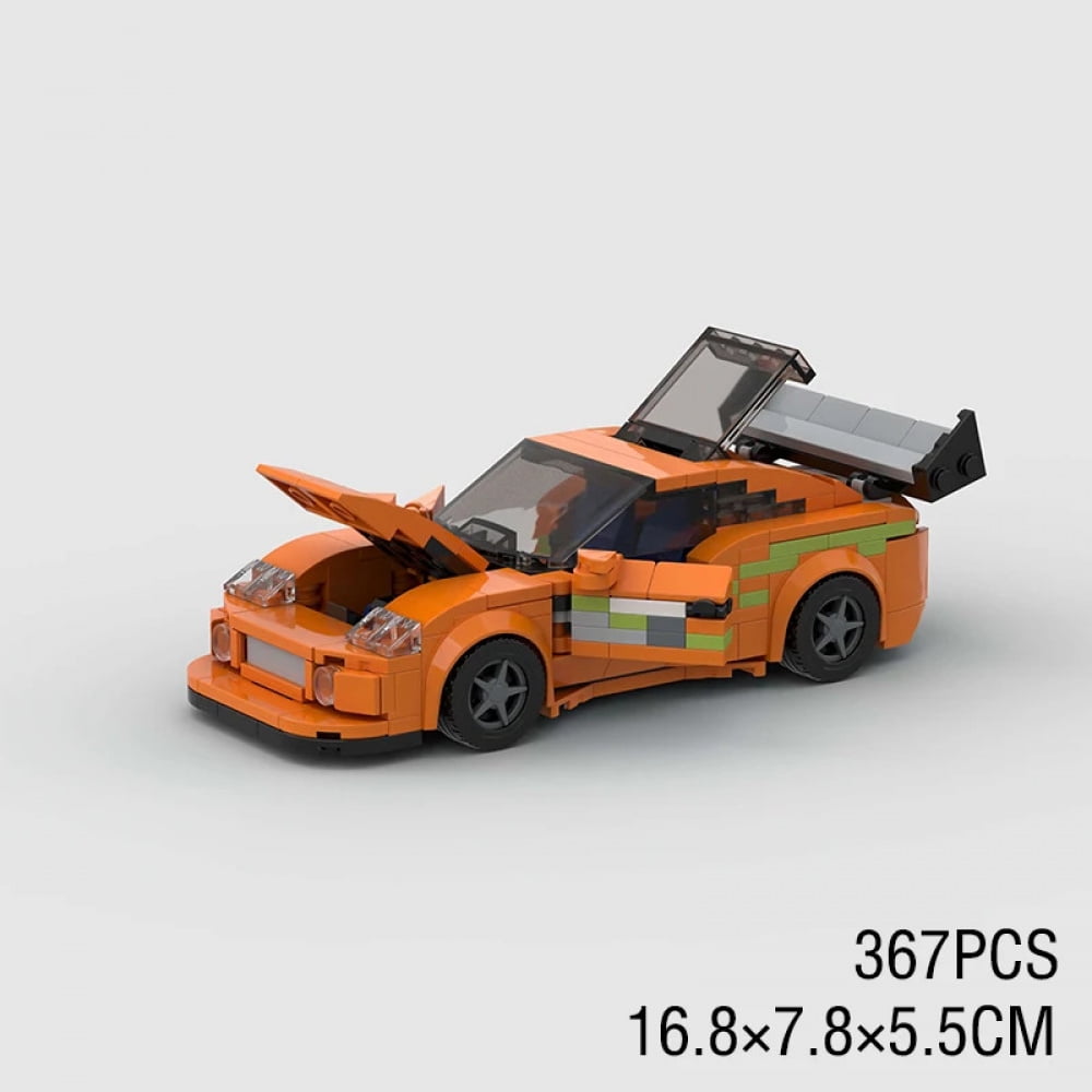 Moc Speed Champions AE86 Cars Racers Building Blocks Sets City Vehicle ...