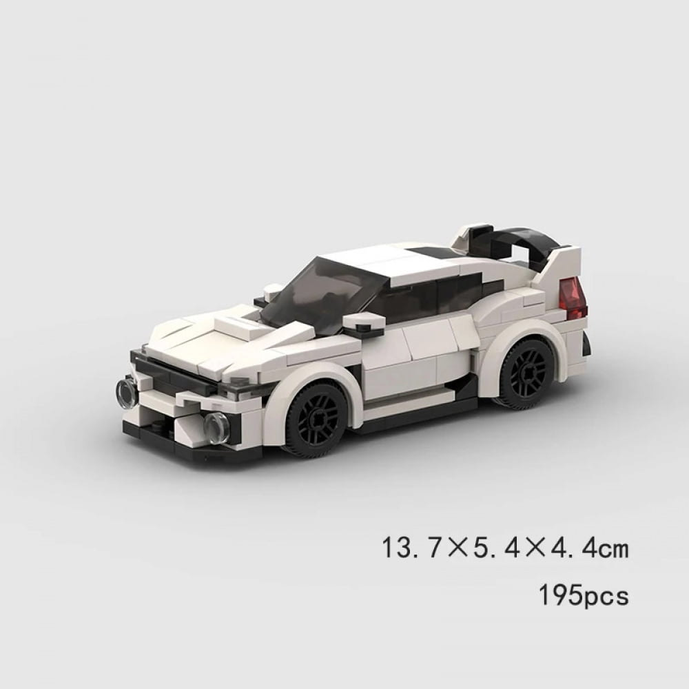 Moc Speed Champions AE86 Cars Racers Building Blocks Sets City Vehicle ...
