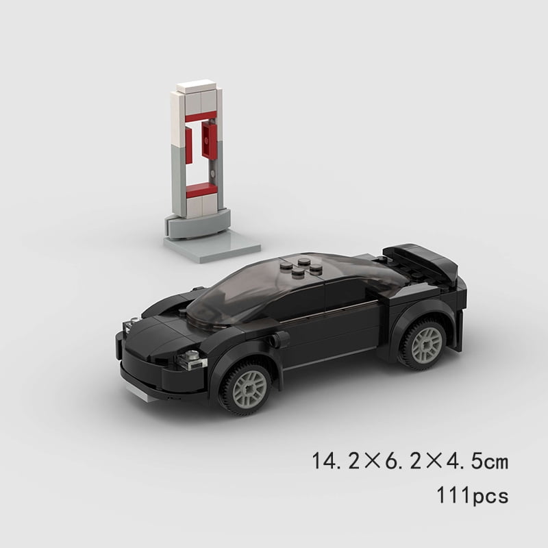 Moc Speed Champions Muscle Cars Hooniganed Supercar F1 Bricks Building ...