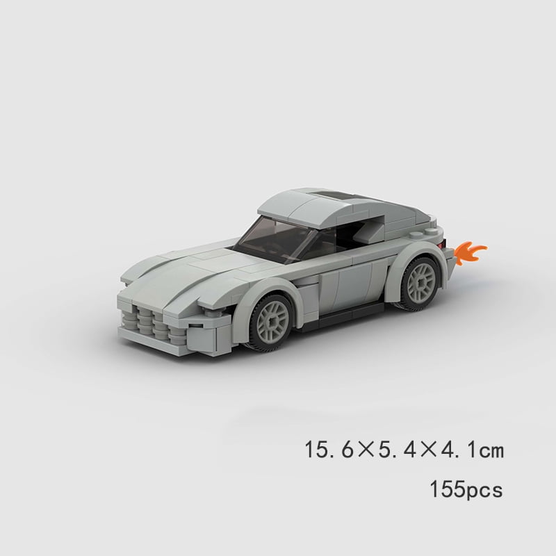 Moc Speed Champions Muscle Cars Hooniganed Supercar F1 Bricks Building ...
