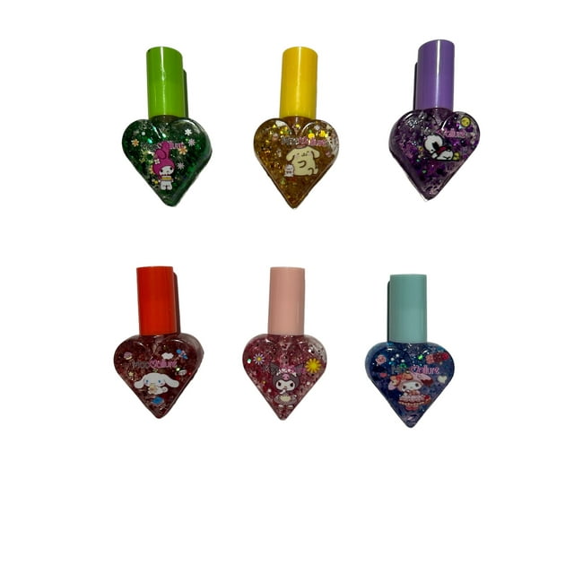 Mocallure x Hello Kitty & Friends Glitter Dip Lip Gloss (Complete Set ...