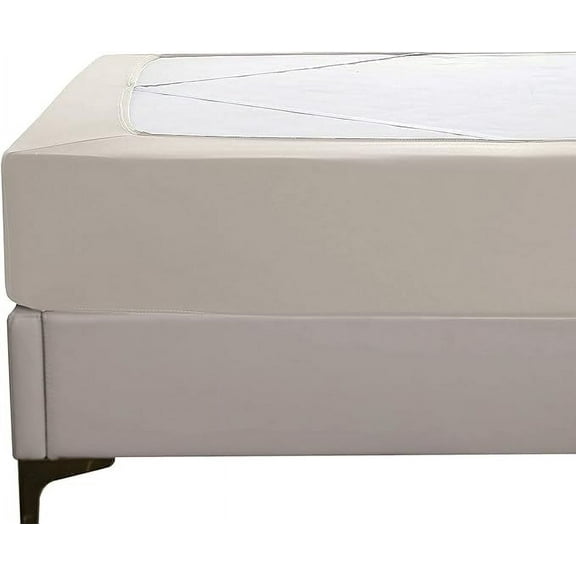 Box Spring Cover Full Size - Jersey Knit & Stretchy Wrap Around 4 Sides ...