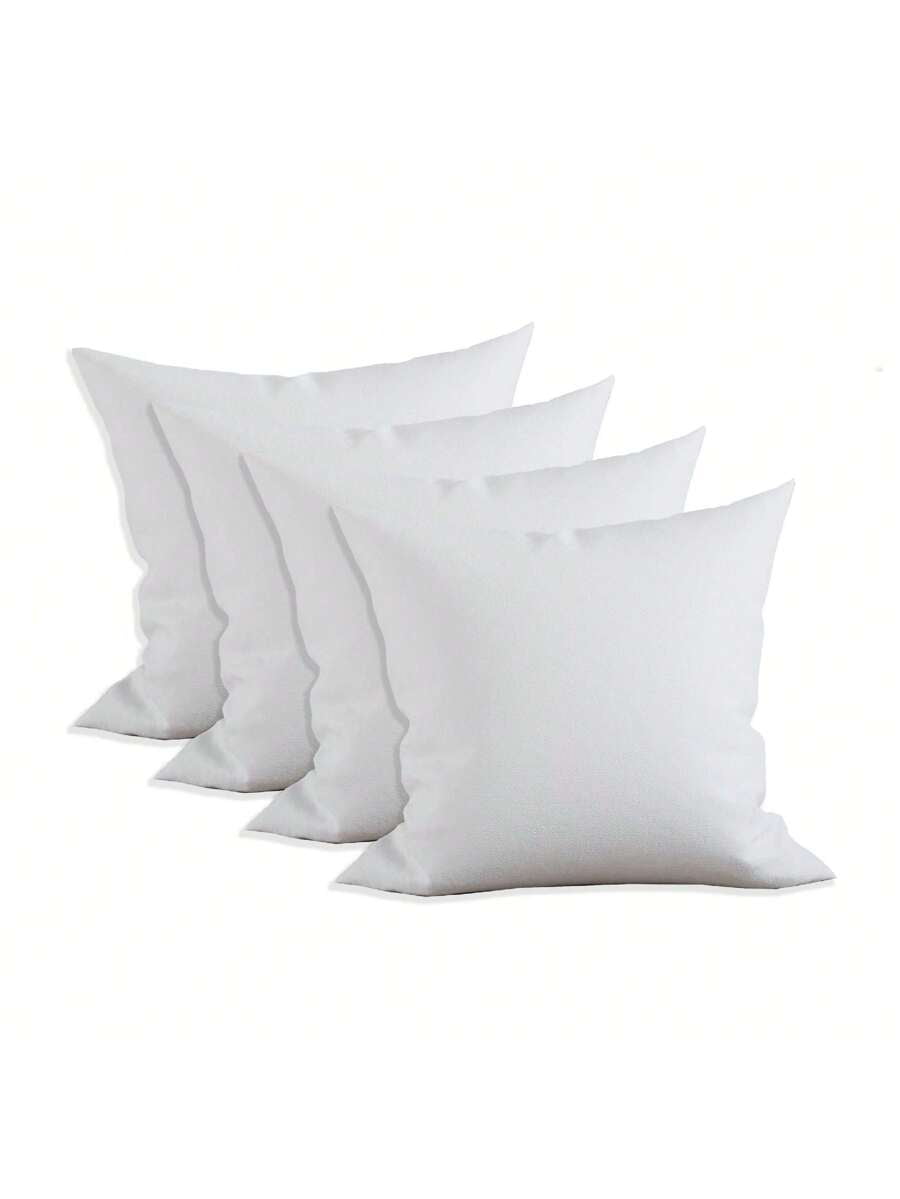 Mocassi Pillow Inserts - Poly-Cotton Shell Siliconized Fiber Filling - Walmart.com