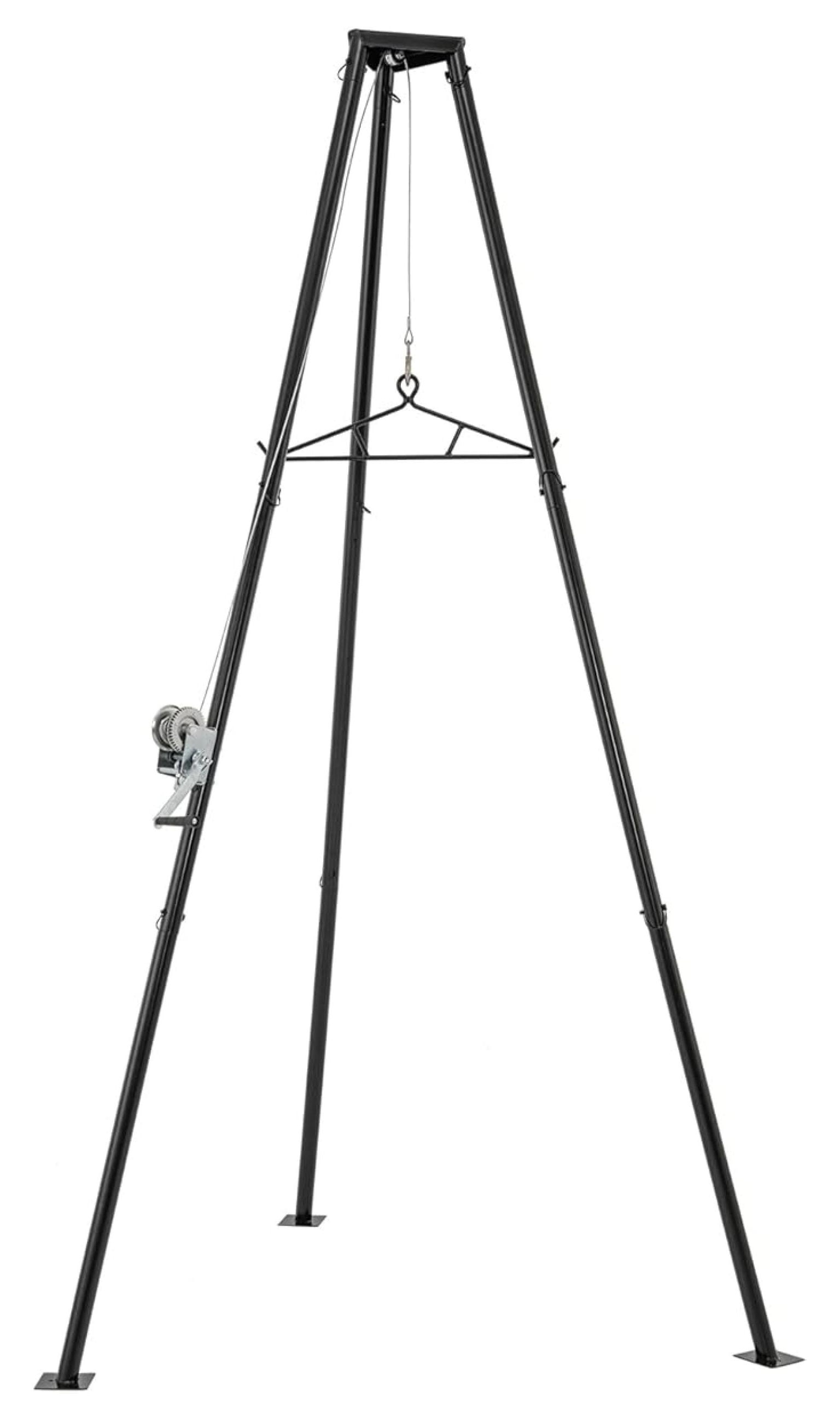 Moccha 600 LBS Tripod Game Hoist, Heavy-Duty Deer Hanger with ...