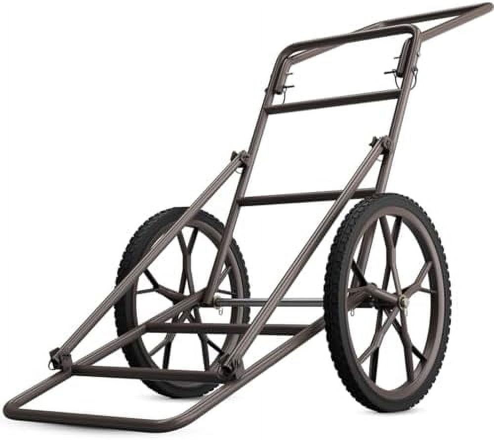Moccha Deer Cart, 500 LBS Capacity Folding Game Cart with 17'' Big ...