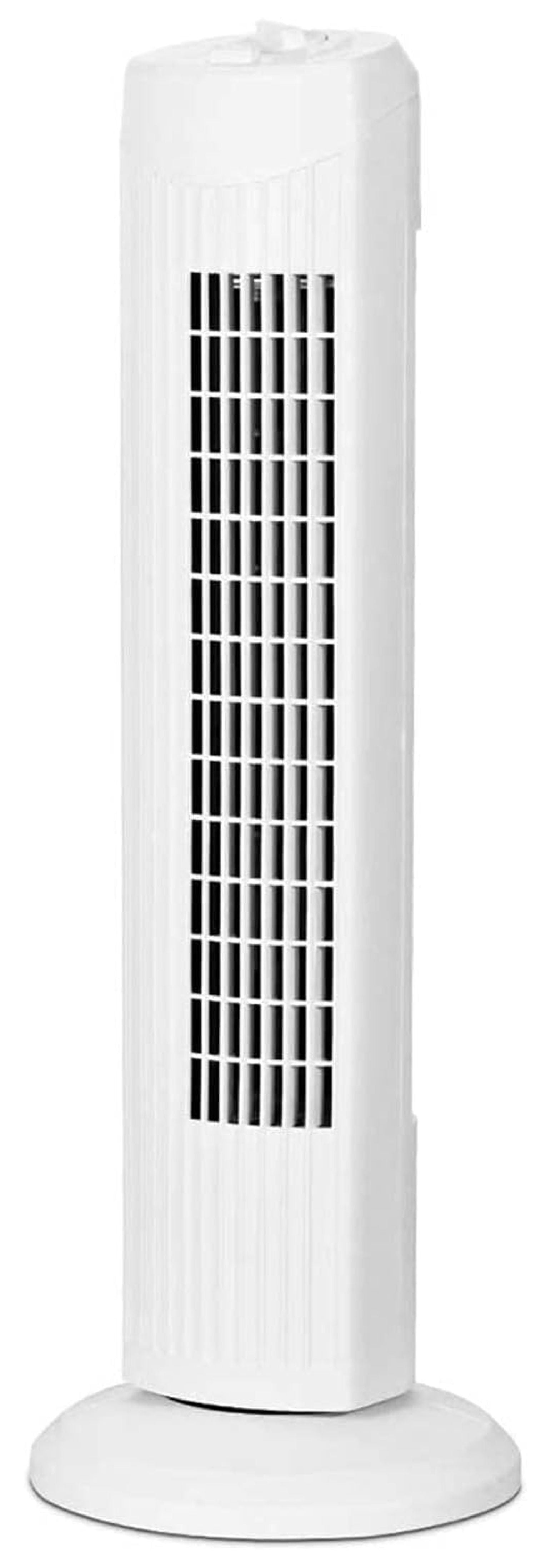 Moccha Tower Fan, 28-Inch Oscillating 3 Speed Tower Fan, Quiet Cooling ...