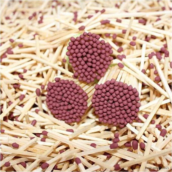 Mocha Tip Decorative Matches | 300 Small Premium Wooden Safety Matches ...