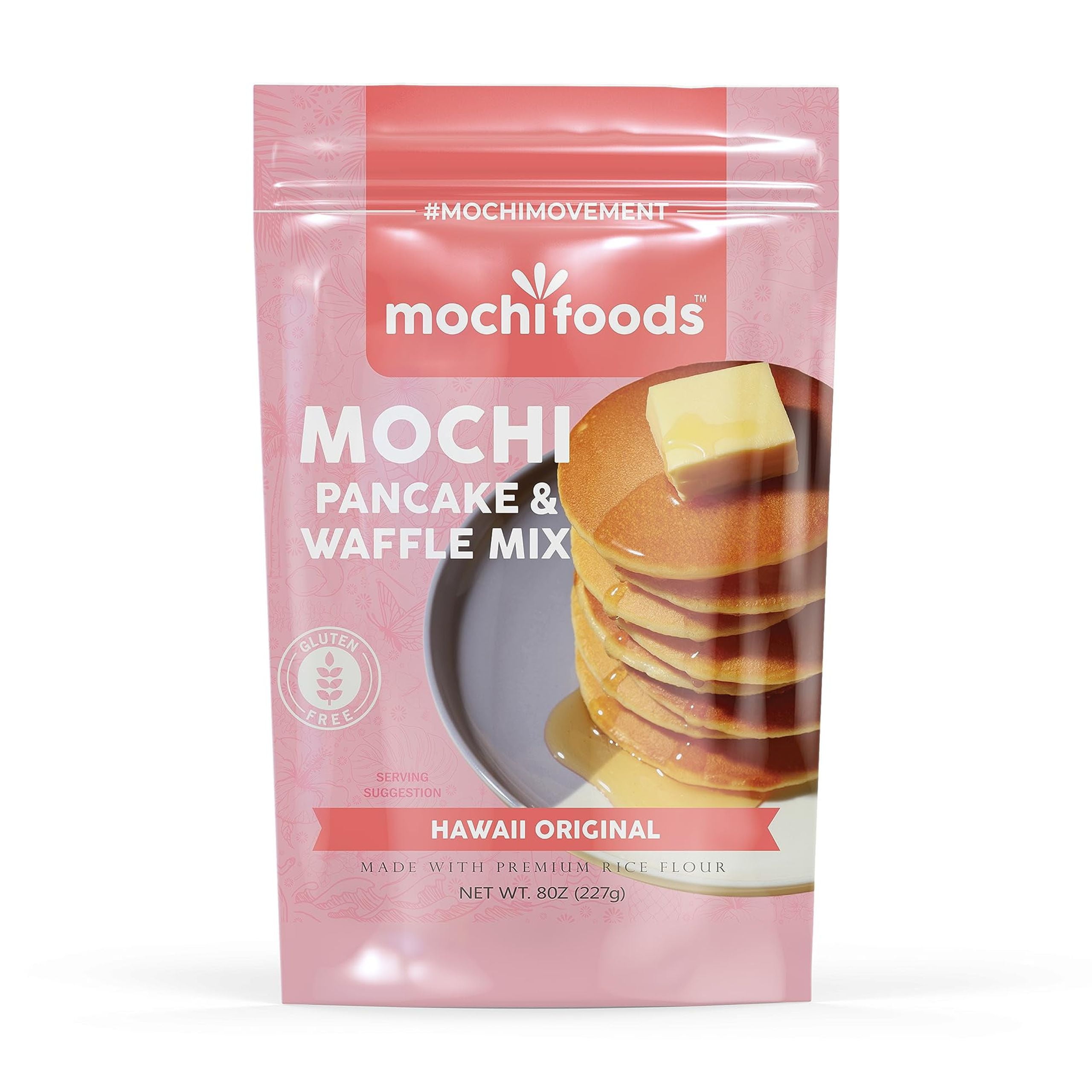 Mochi Pancake Mix and MSF2 Waffle Mix - Hawaii Original - Gluten Free - Light, Fluffy Waffles ...