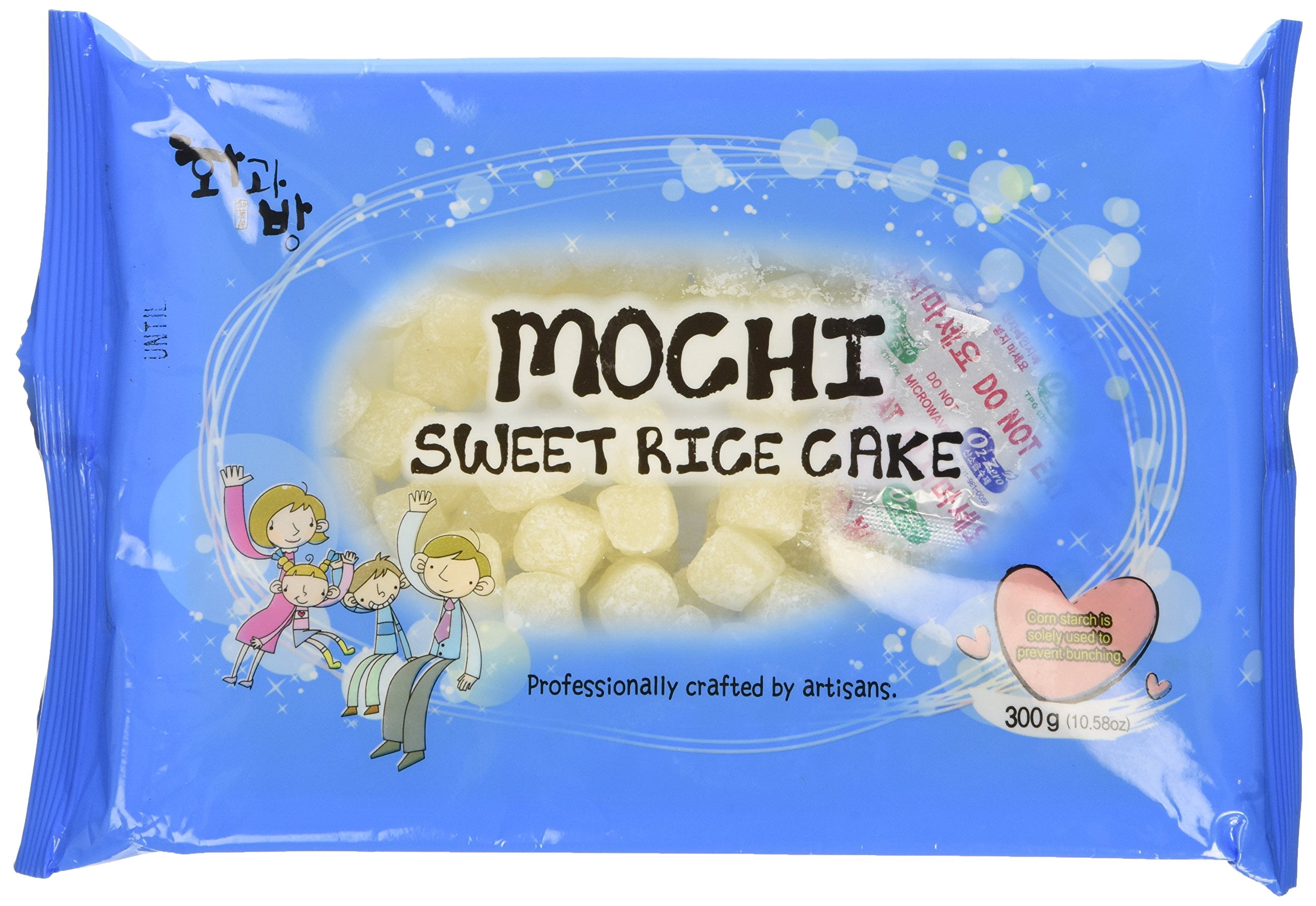 Mochi Sweet Rice Cake AIF9 Topping - White 300g 10.58oz - Walmart.com