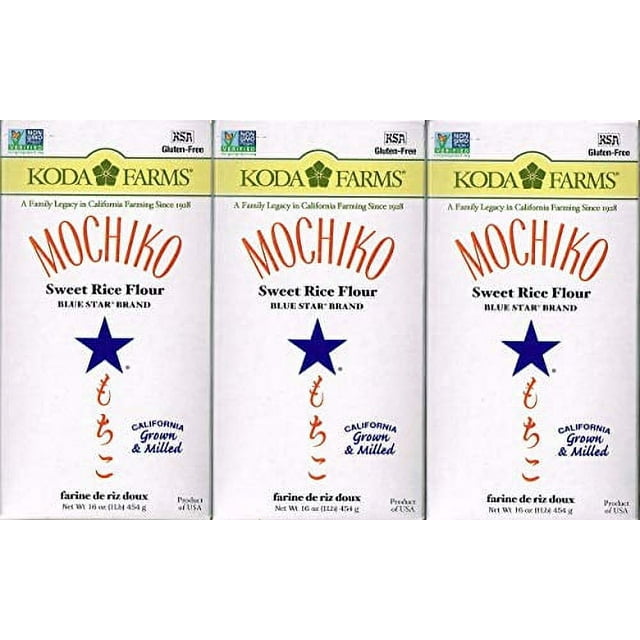 Mochiko Sweet Rice Flour (Pack of 3) - Walmart.com